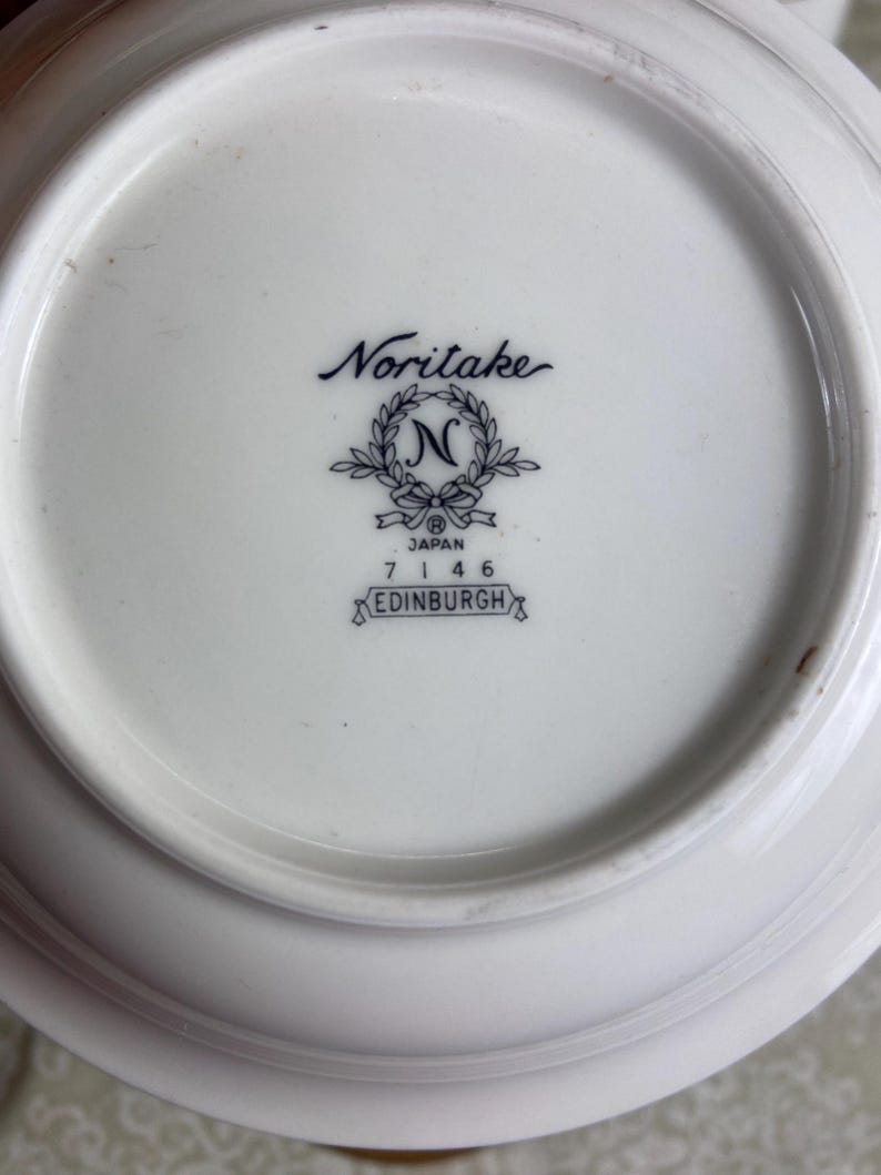 Vintage Noritake Edinburgh Pattern Dinner Set - Etsy Australia