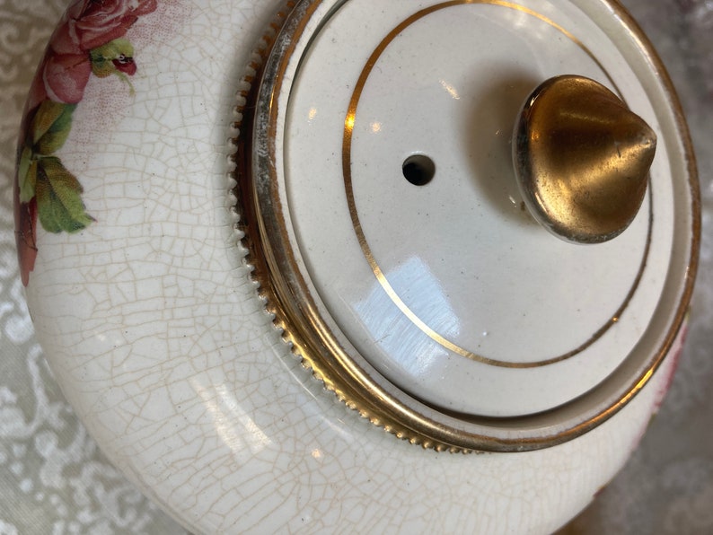 An Antique Tea Pot With Stand - Etsy