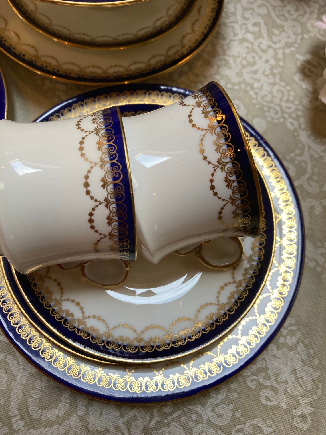 An Antique Royal Cauldon Tea Set - Etsy
