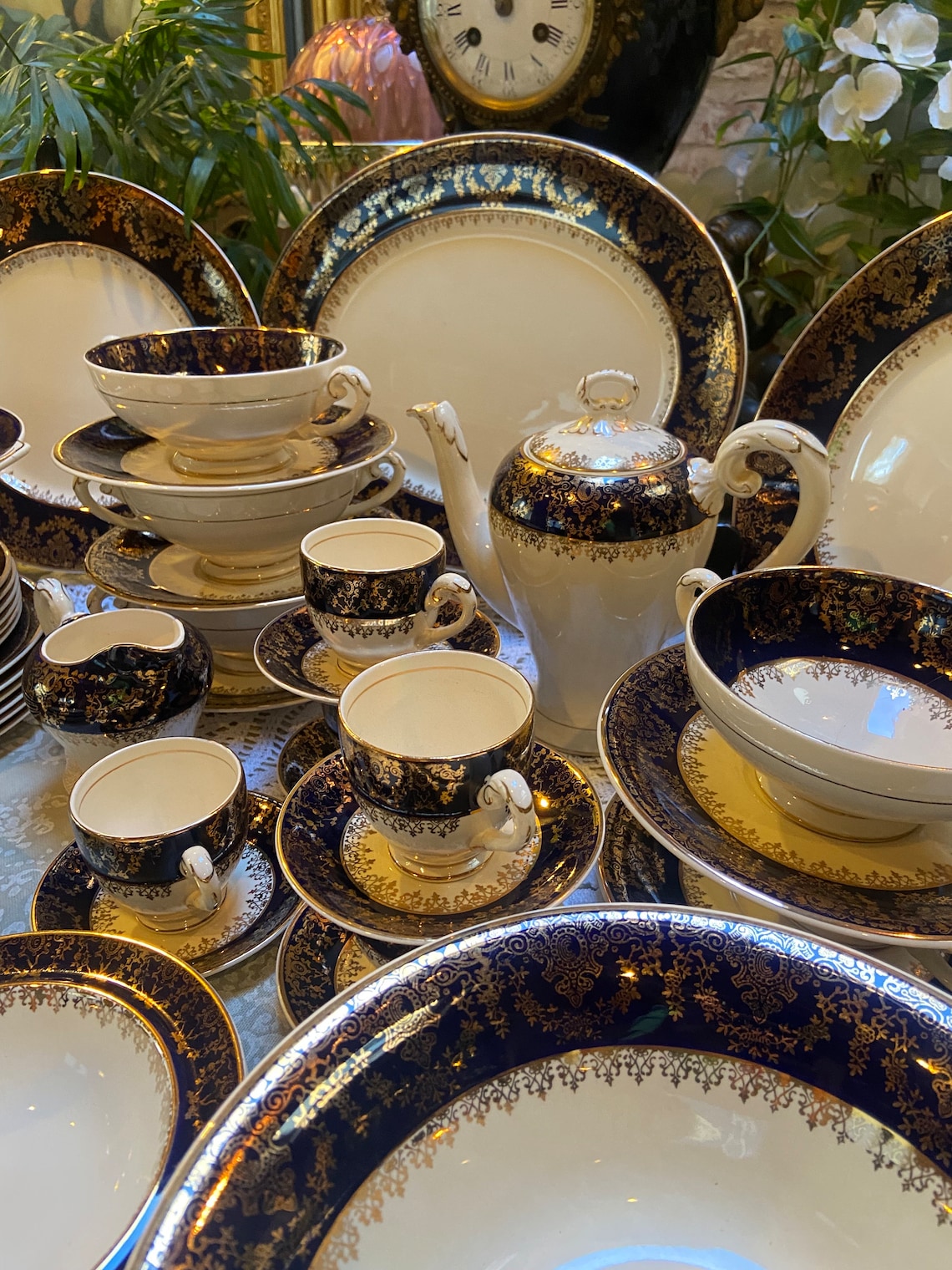 An Antique Myott Dinner Set - Etsy