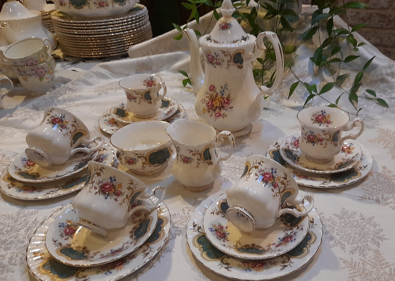 Royal Albert Berkeley Coffe Set - Etsy