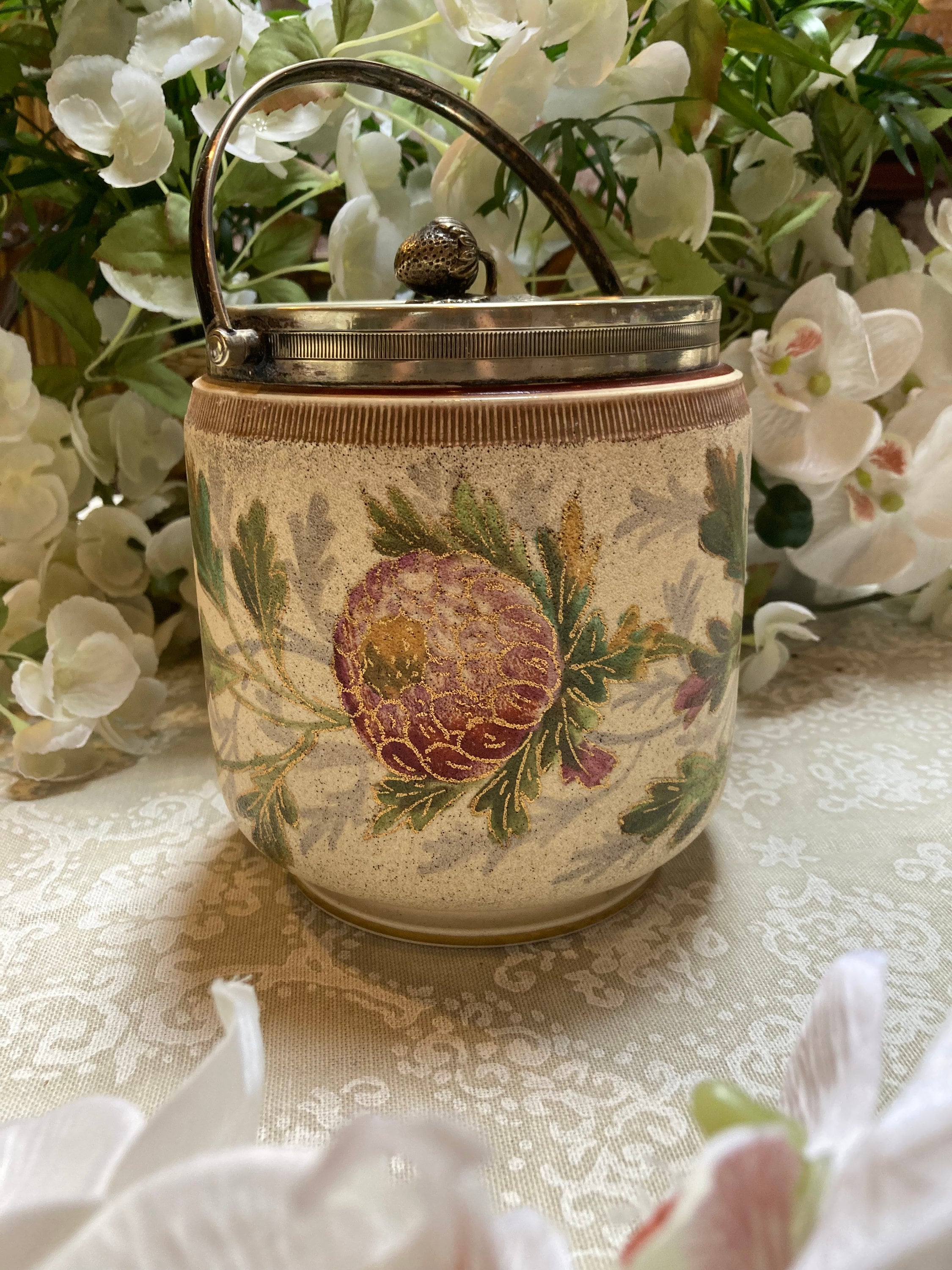 Vintage Biscuits Barrel - Etsy