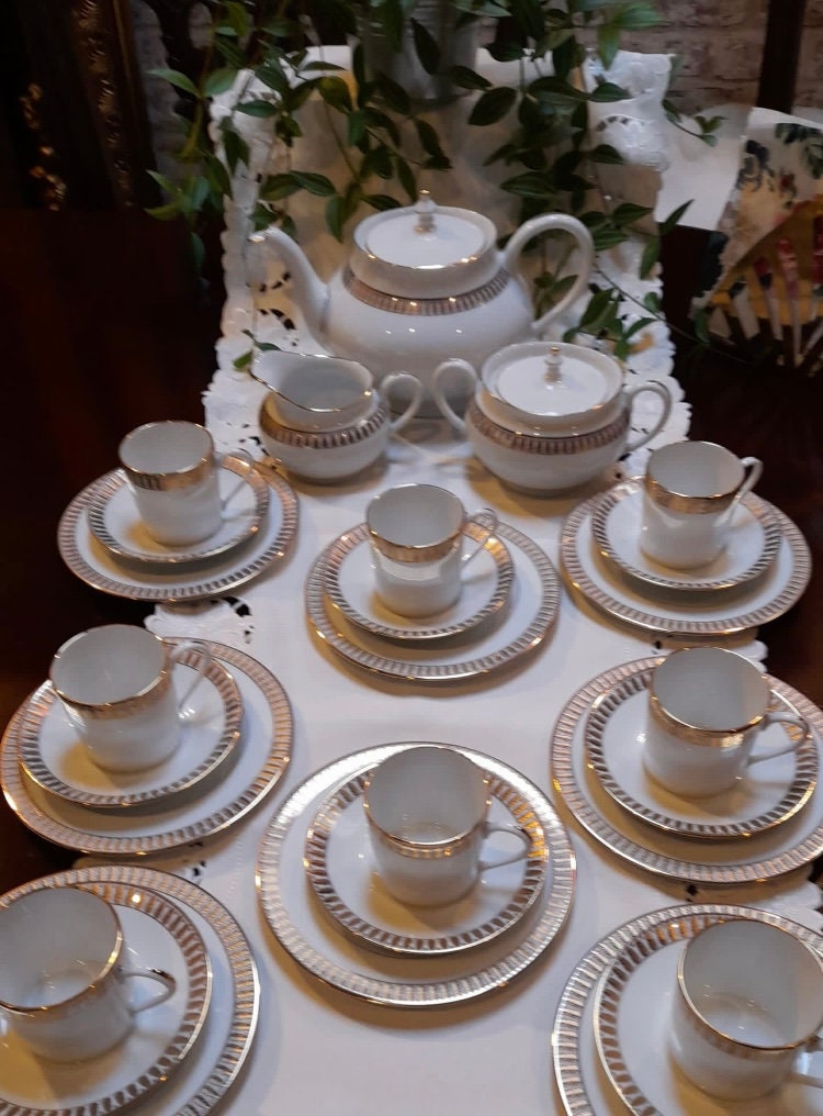 Limoges Haviland “plumes” Coffee Set Serving 8 Persons - Etsy