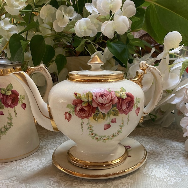 Antique Tea Pot - Etsy