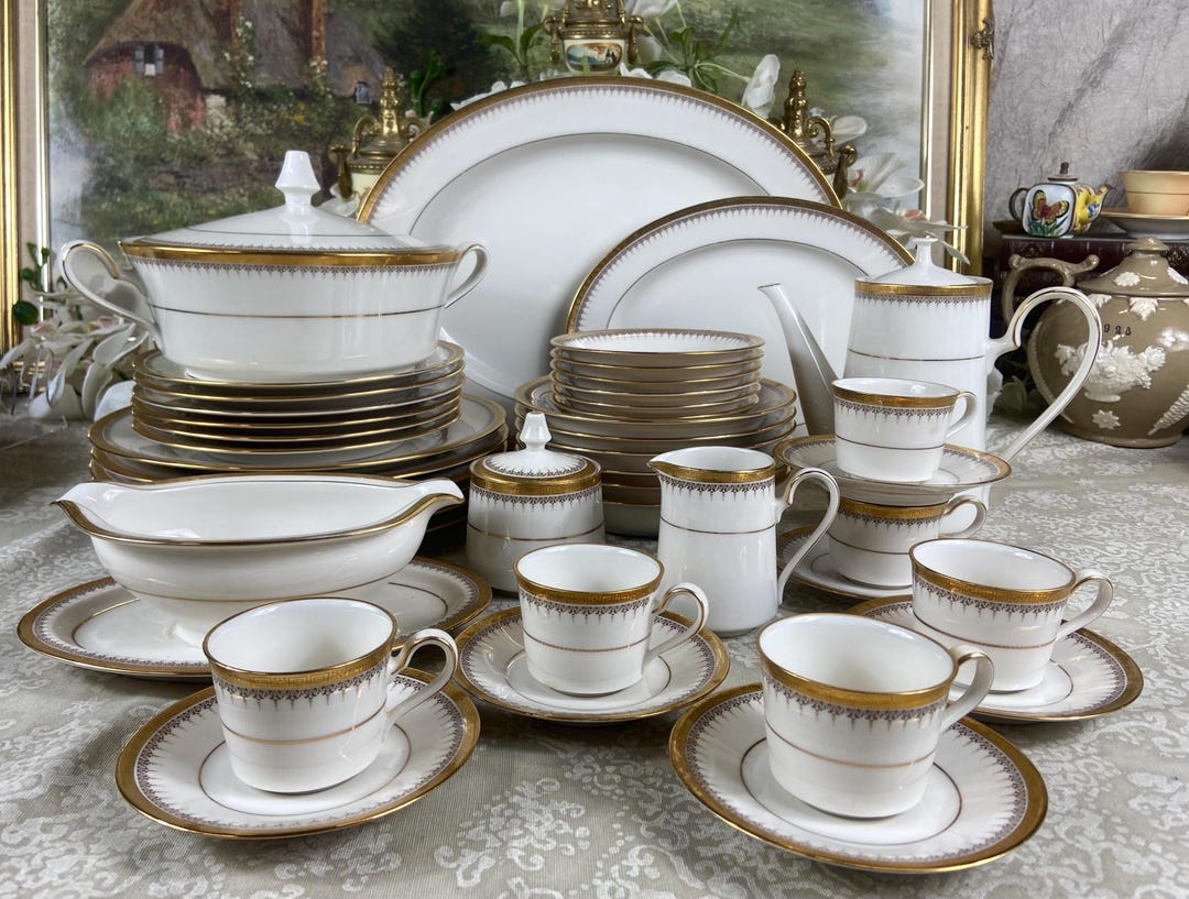 Vintage Noritake Edinburgh Pattern Dinner Set - Etsy Australia