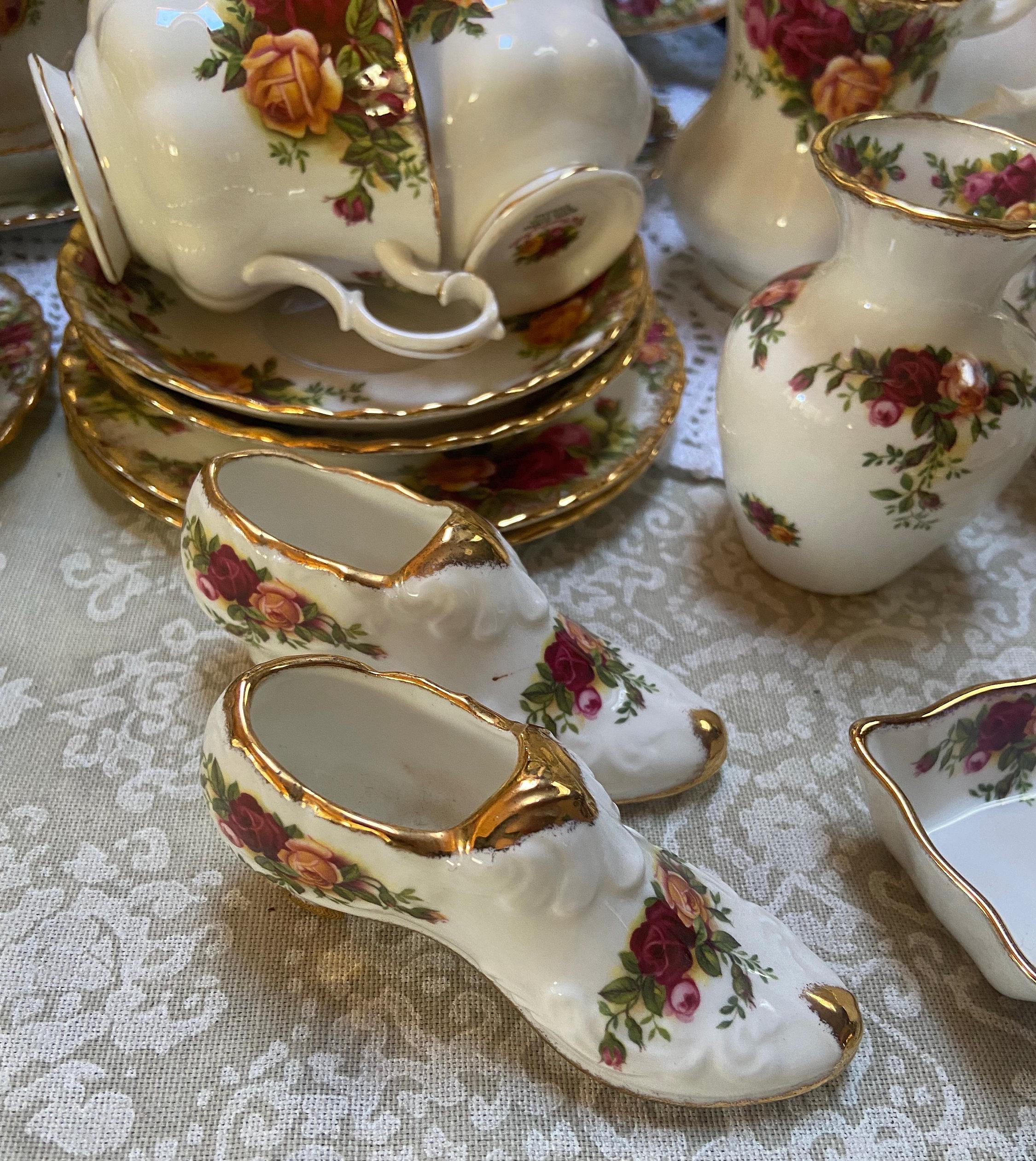 Royal Albert “old Country Roses “ Tea Set - Etsy