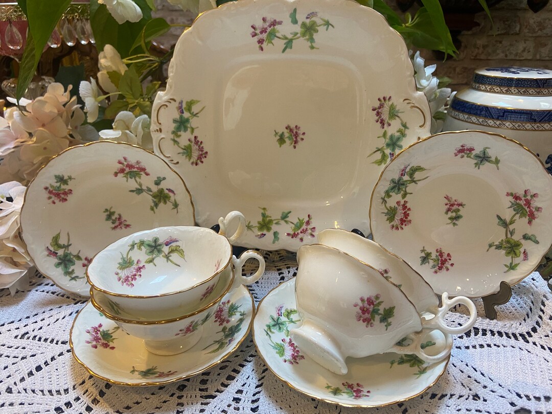 An Antique Victorian Tea Set - Etsy