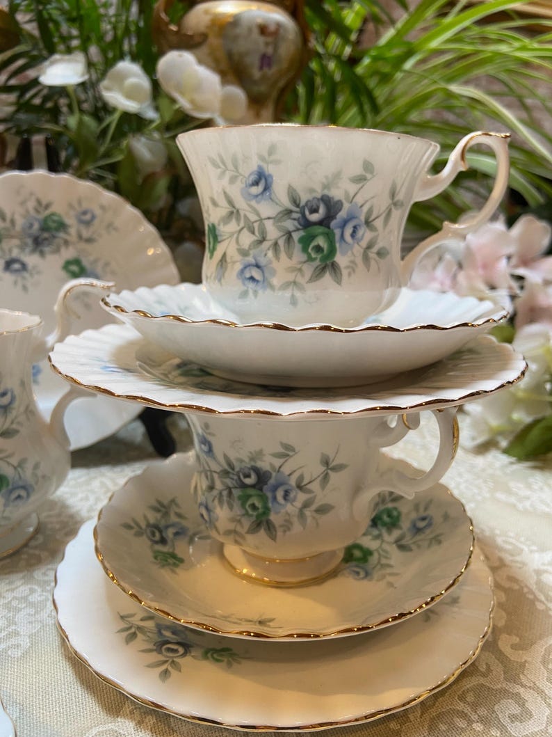 Royal Albert “inspiration” Tea Set - Etsy