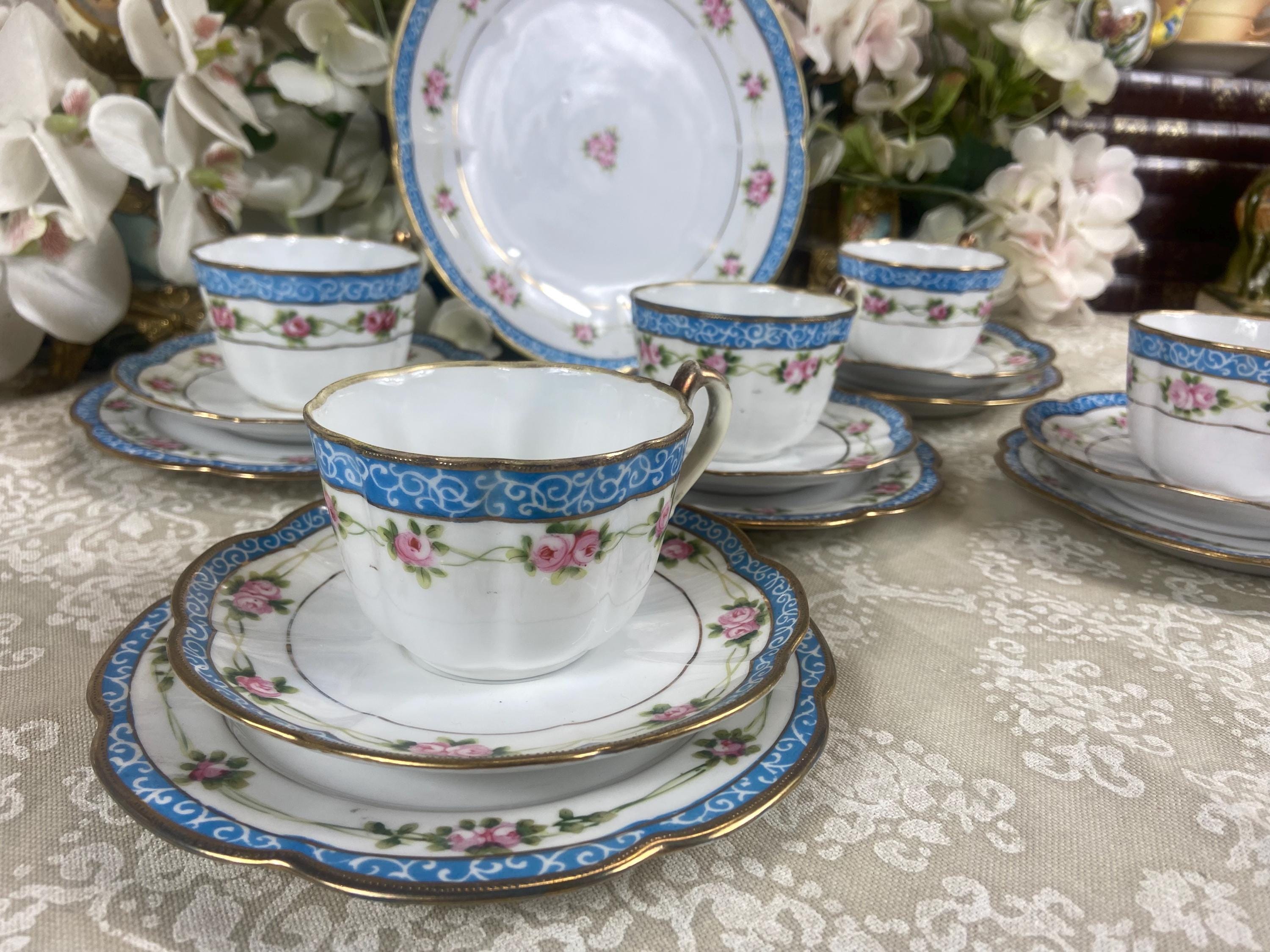 An Antique Noritake Tea Set - Etsy