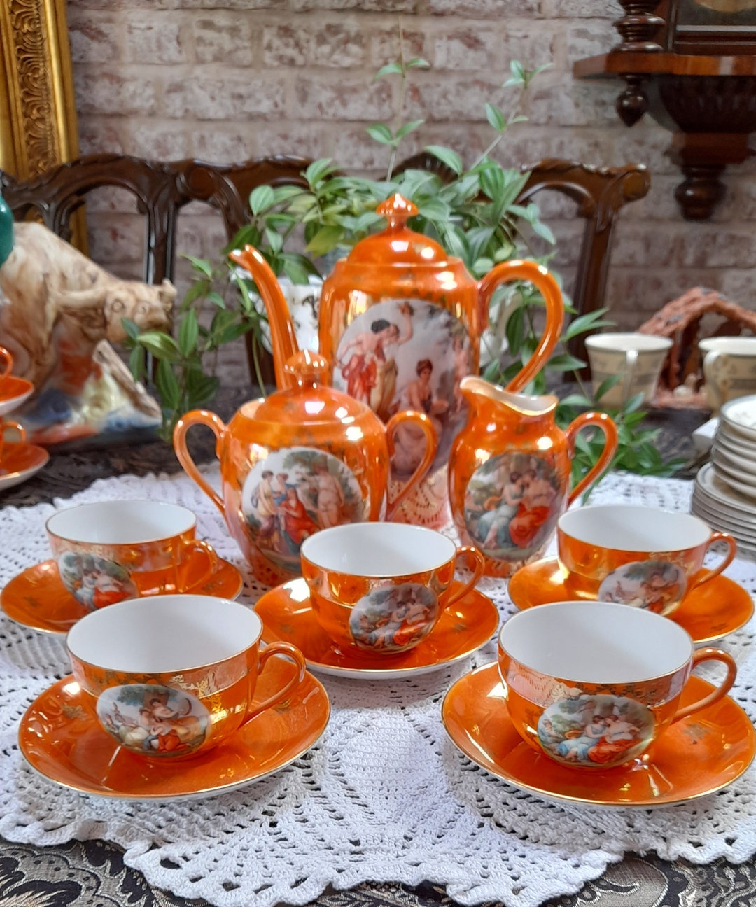 Vintage Tea Set - Etsy