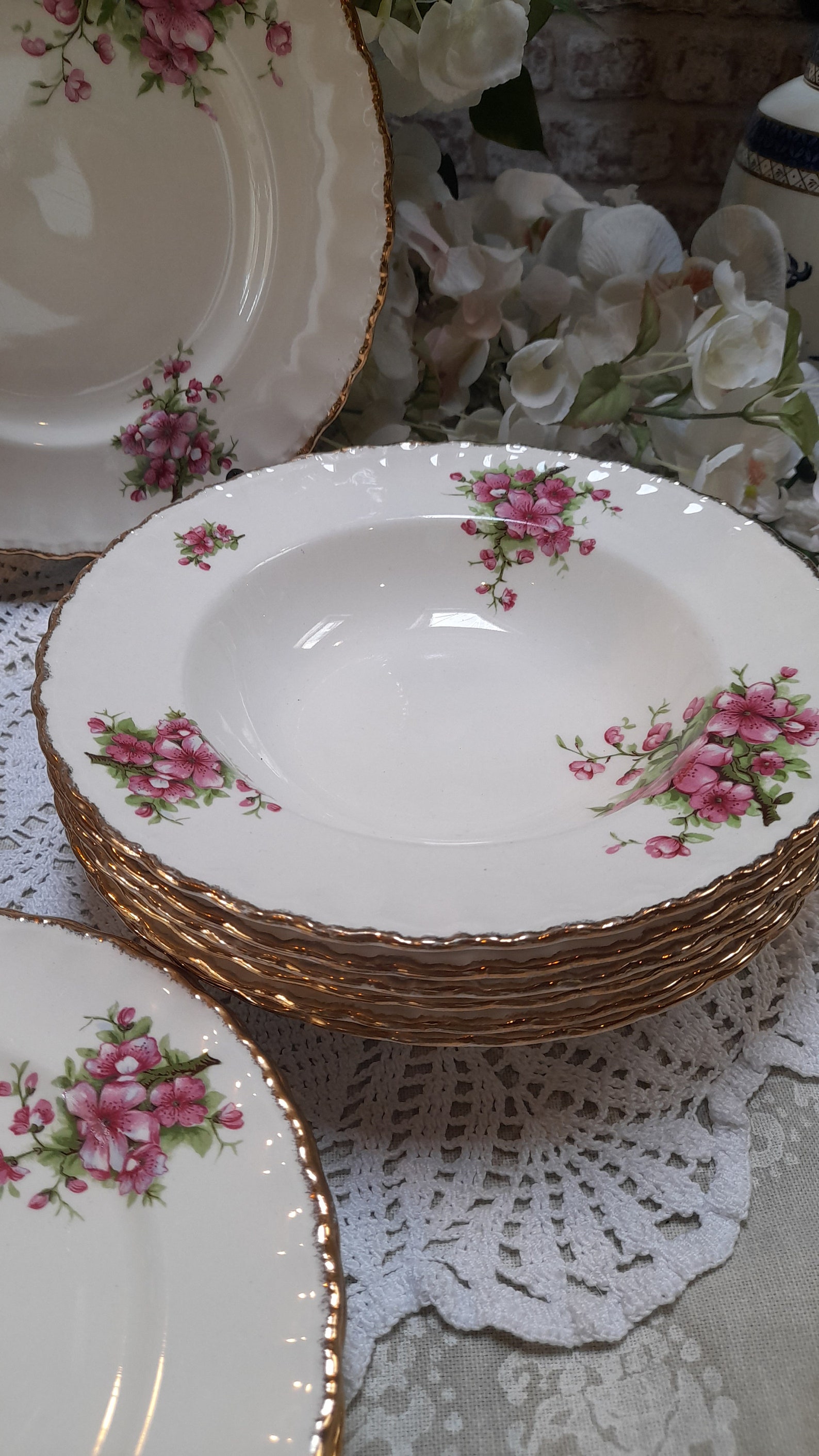 Vintage "grindley" Dinner Set - Etsy