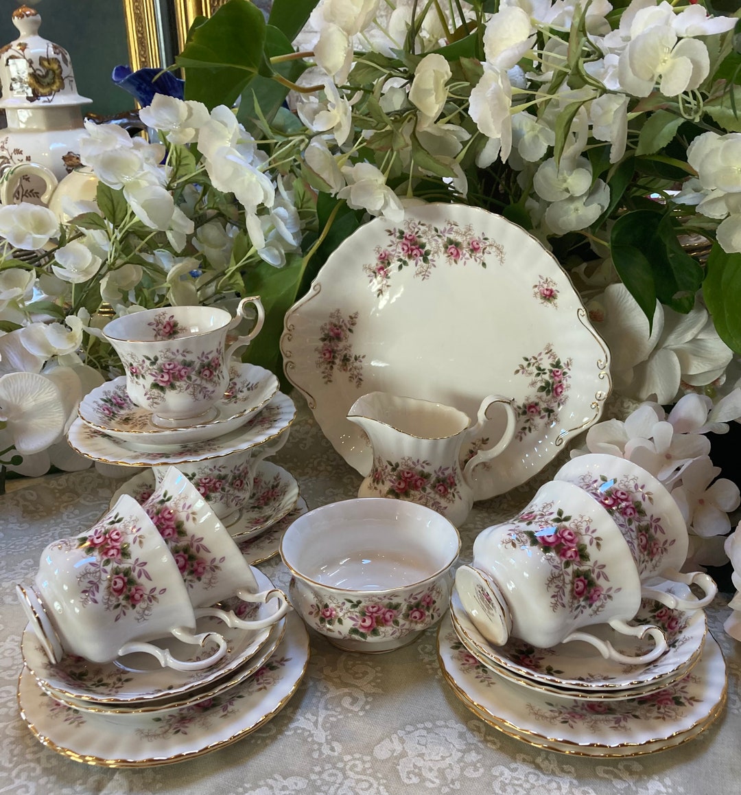 Royal Albert “lavender Rose “ Tea Set - Etsy
