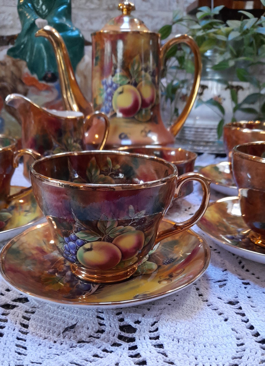 Vintage baroness Tea Set - Etsy