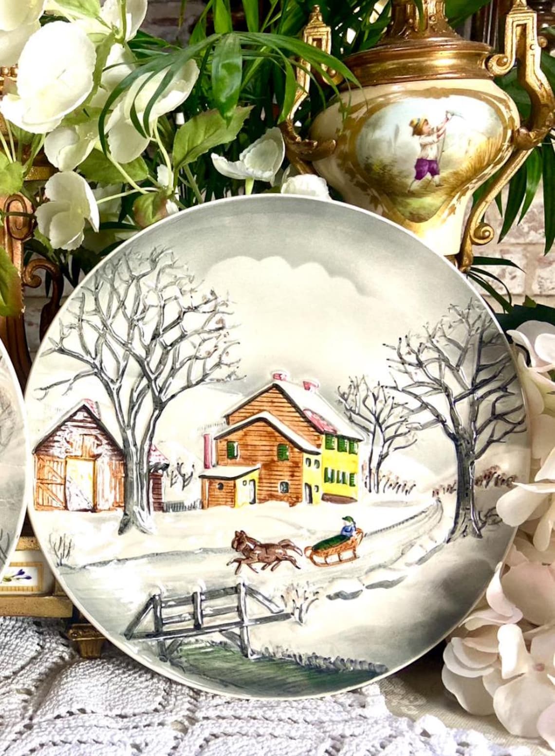 Vintage Collectables Plates - Etsy