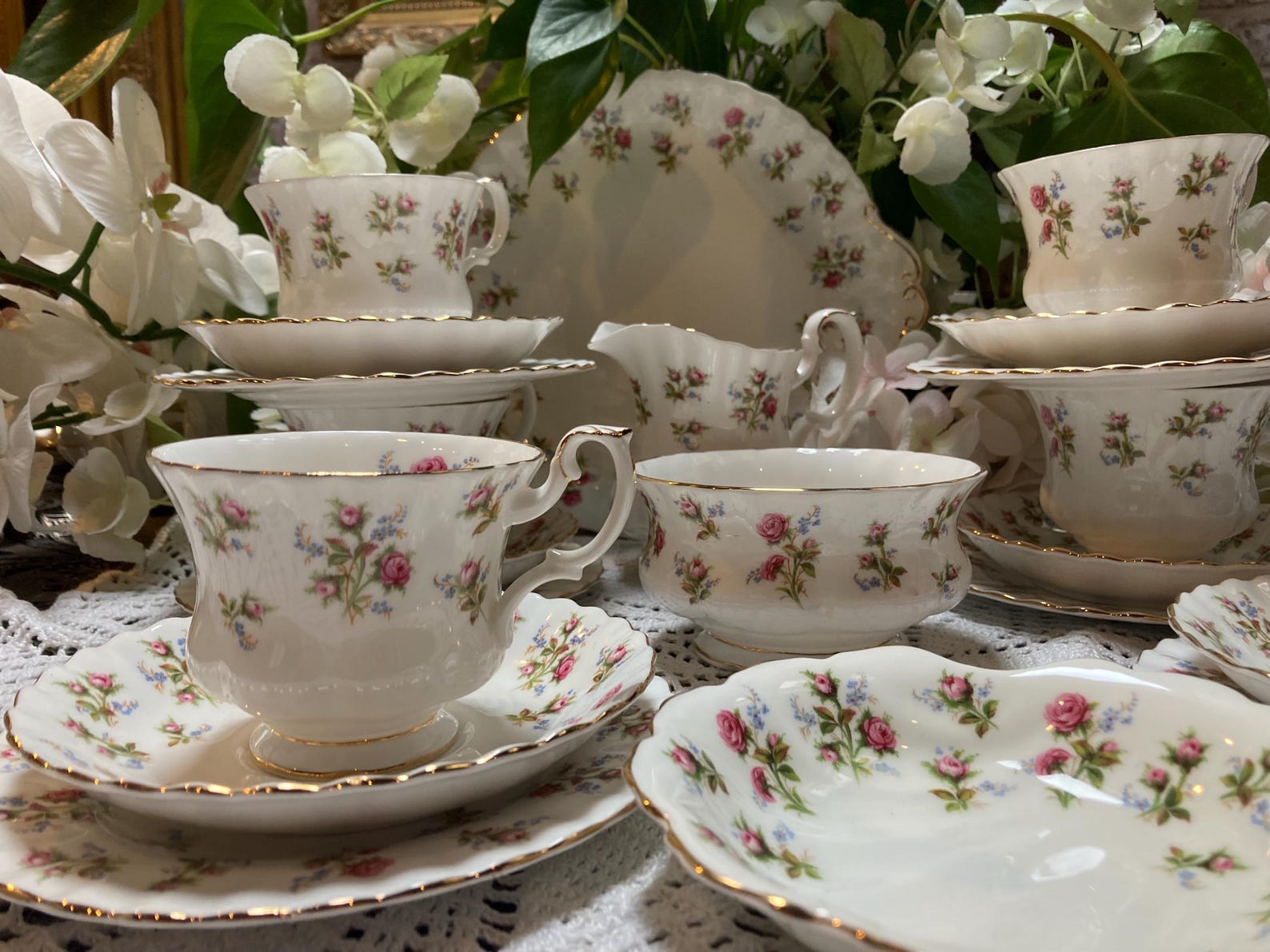 Royal Albert Winsome Tea Set - Etsy
