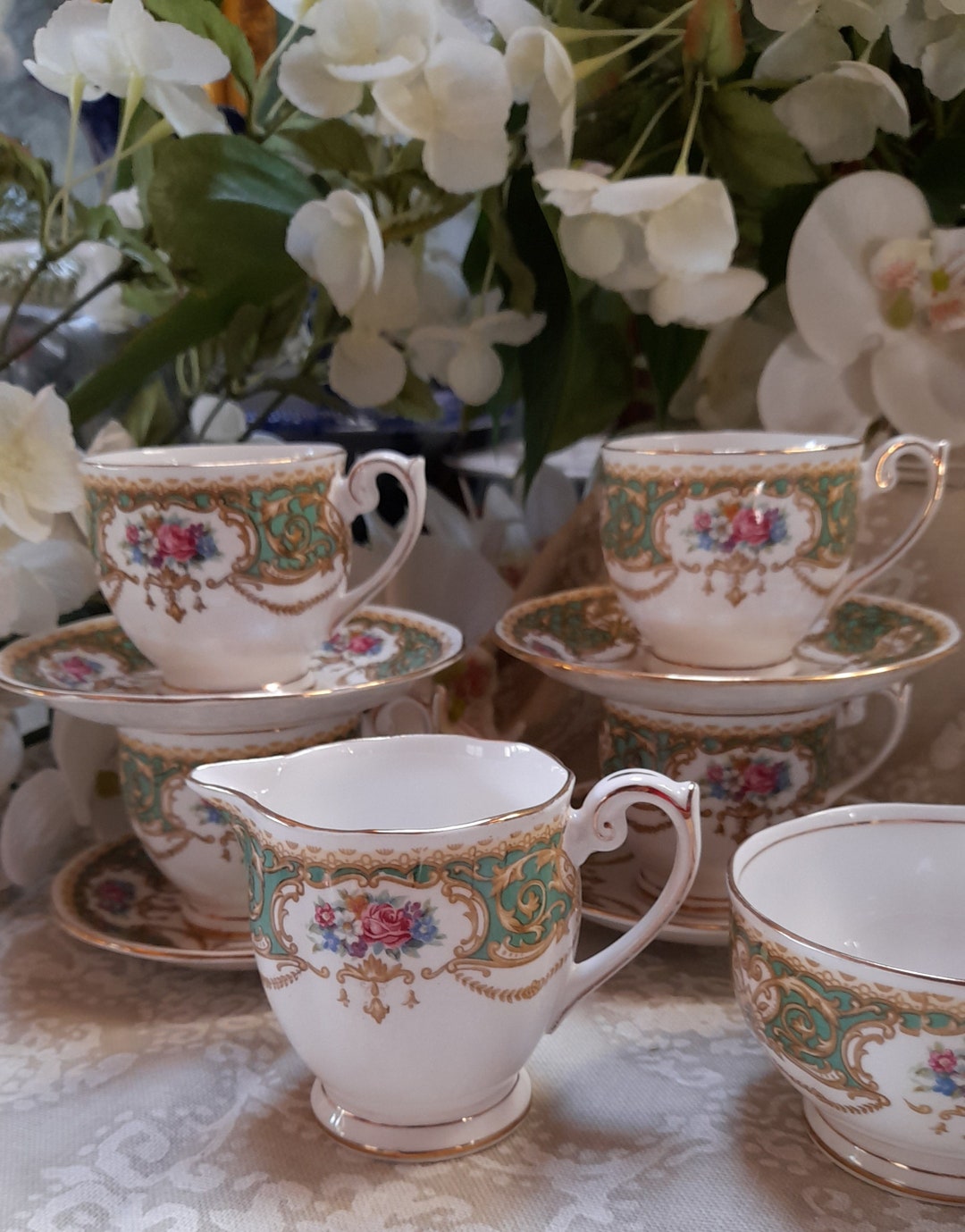 Qeen Ann Regency Tea Set - Etsy