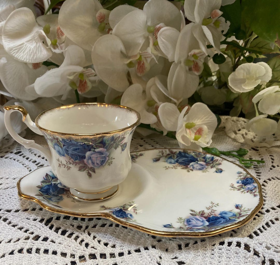 Royal Albert Moonlight Rose Tennis Set - Etsy