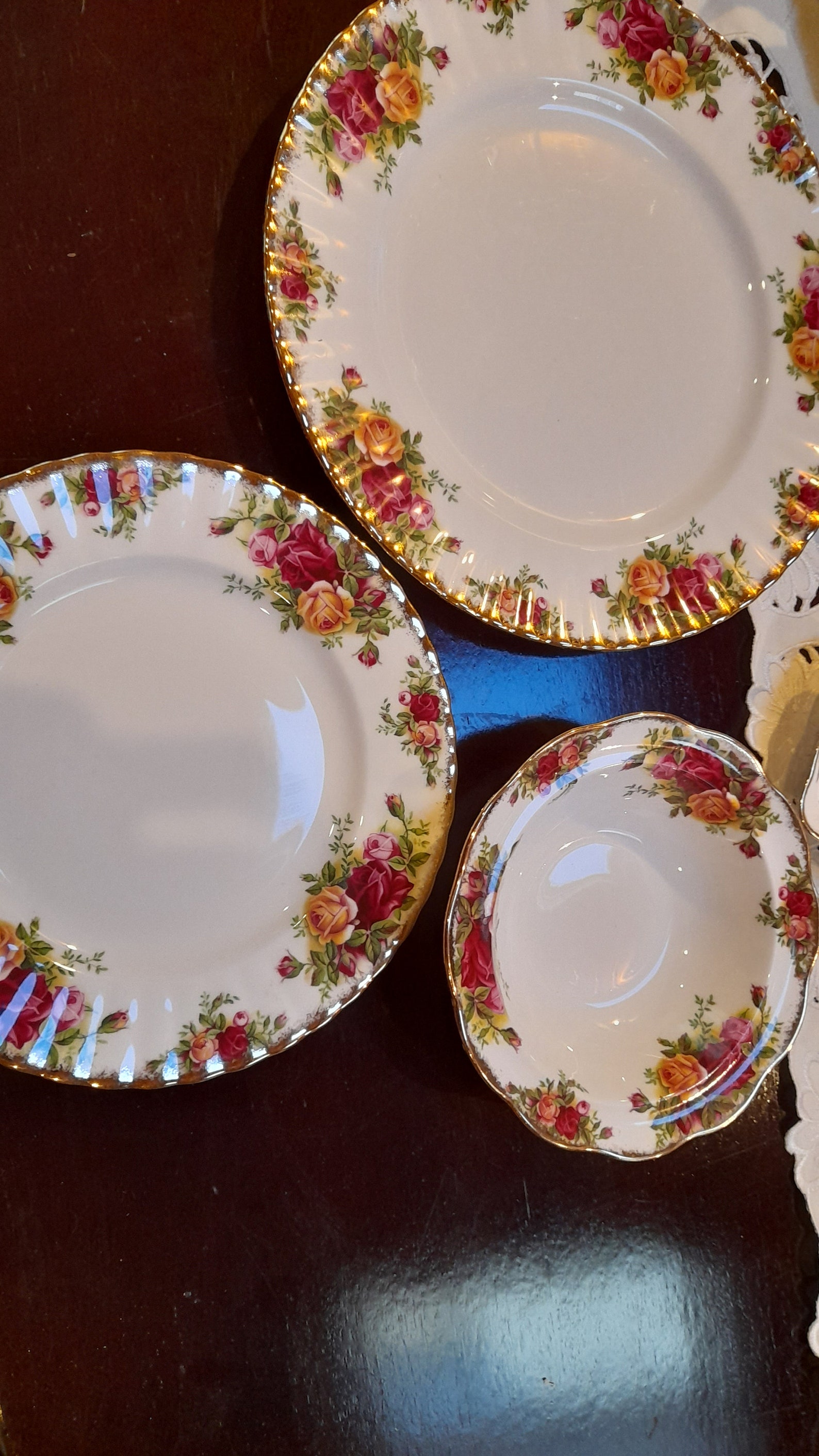 Royal Albert Old Country Roses Dinner Set - Etsy