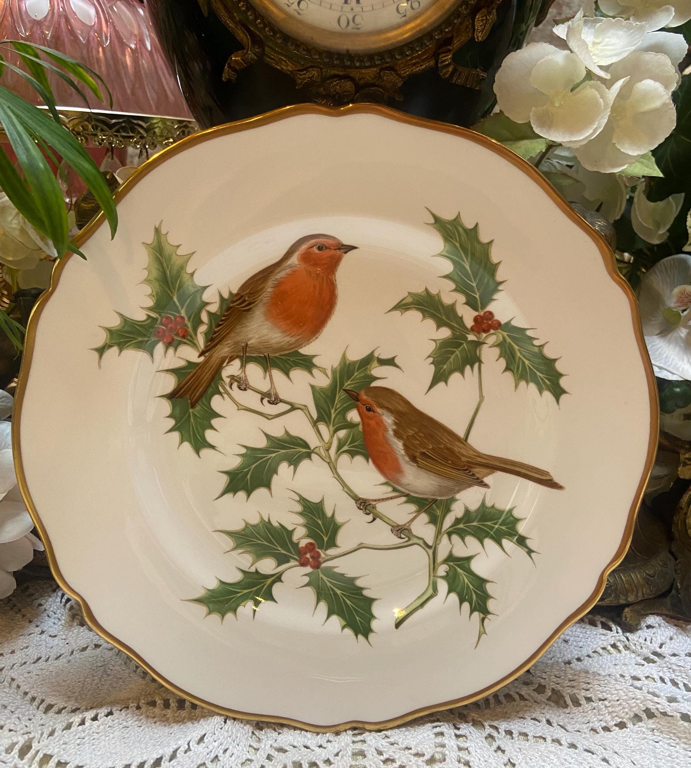 Spode British Bird Series Plate Robin Redbreast - Etsy