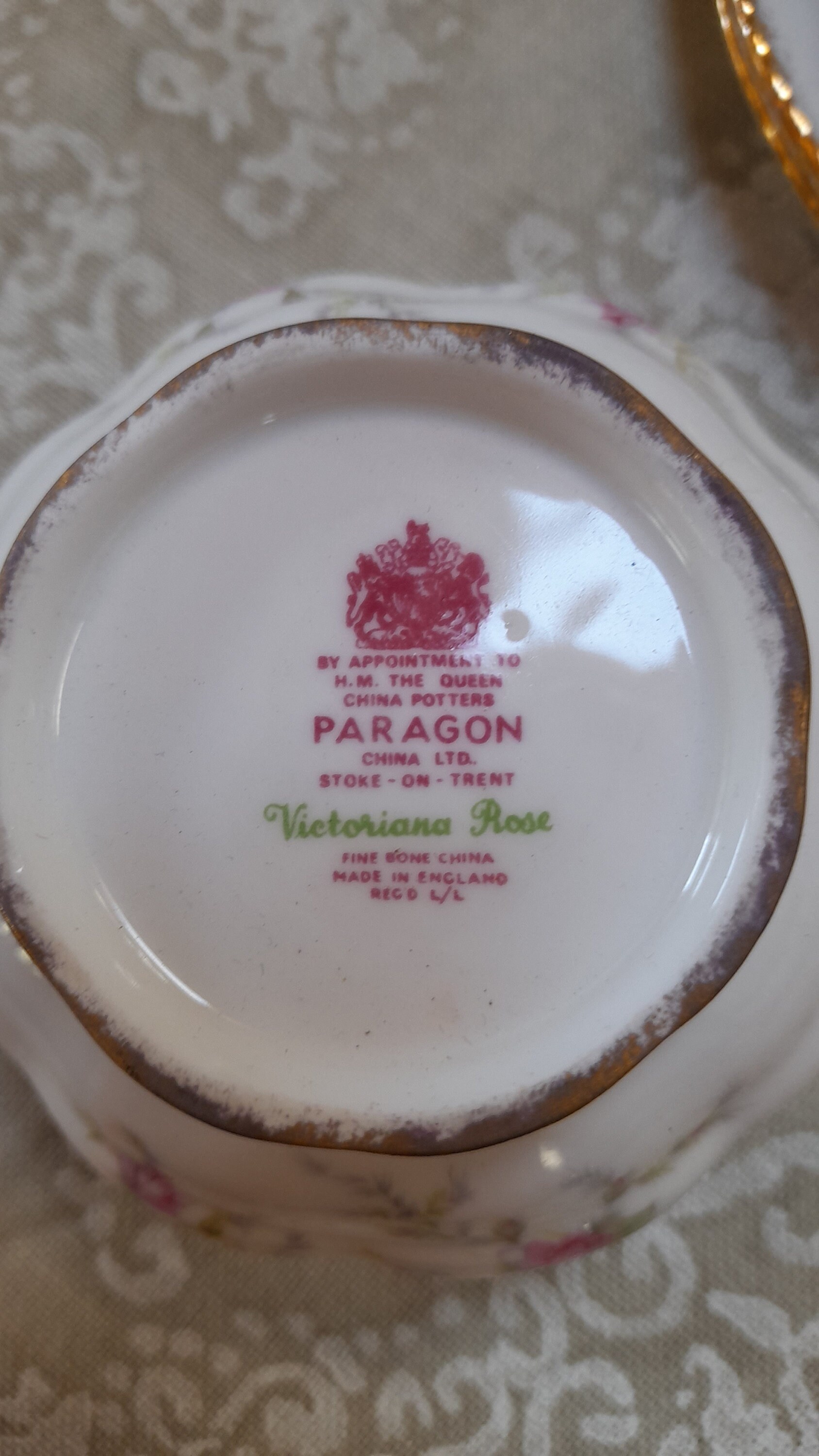 Royal Albert/paragon Victorian Rose Tea Set - Etsy