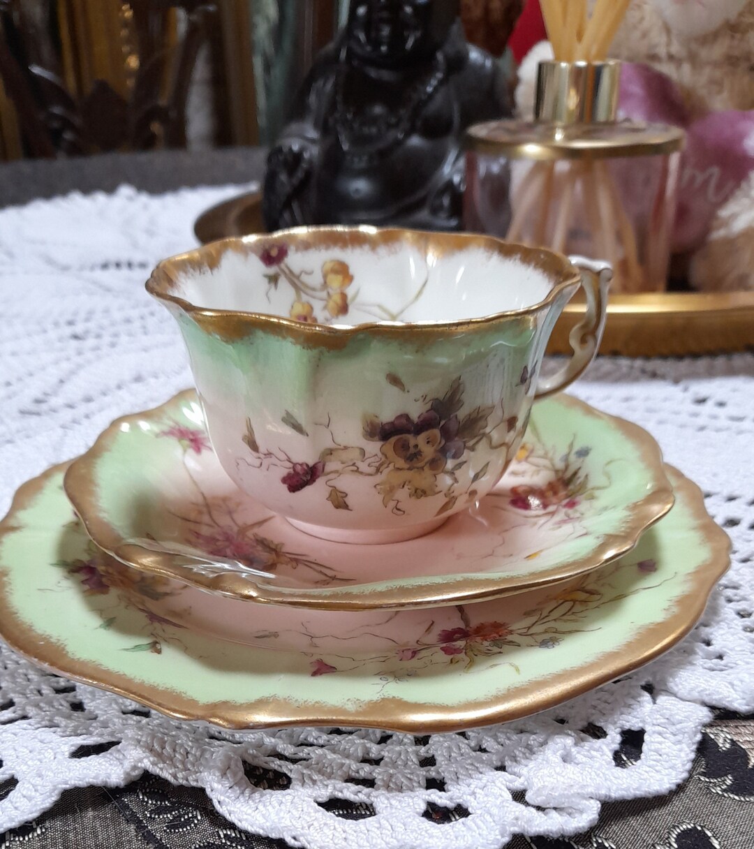 An Antique Tea Trio - Etsy