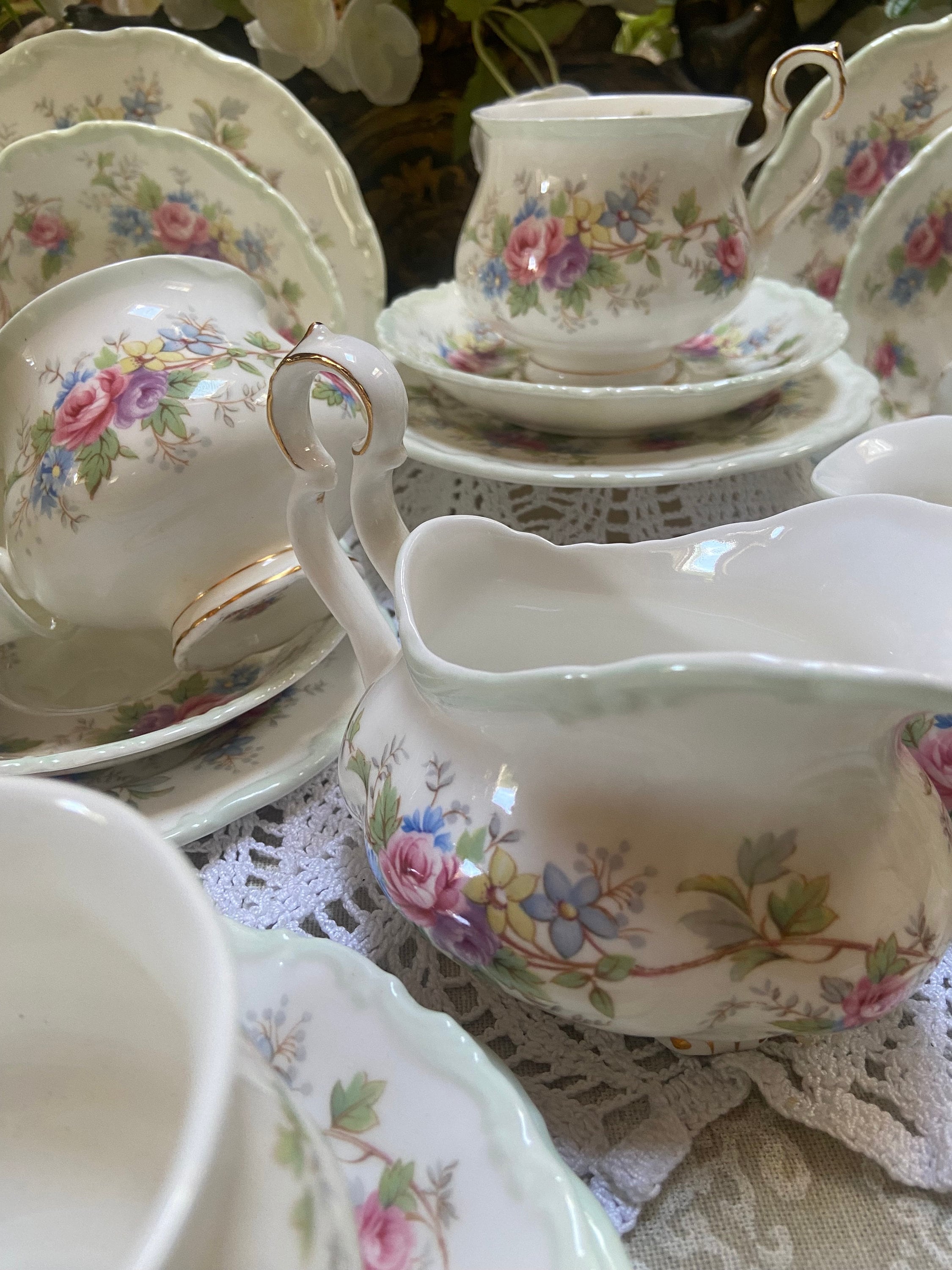 Royal Albert Colleen Tea Set - Etsy