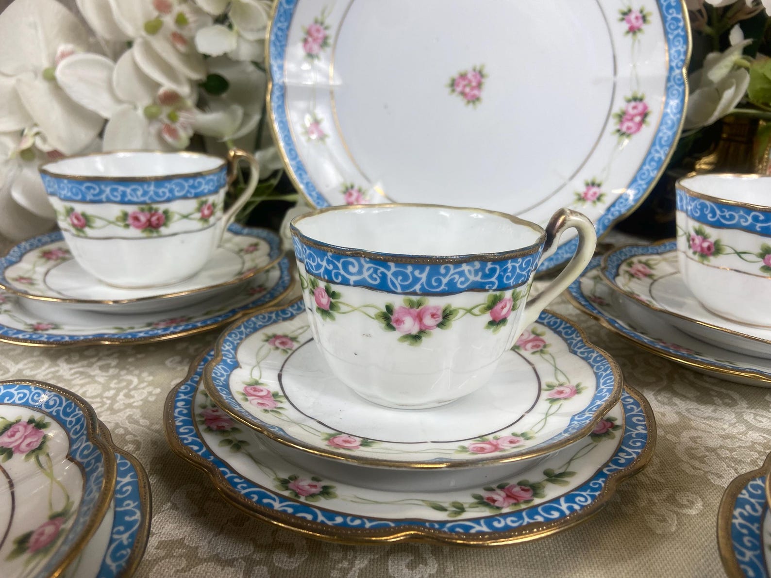 An Antique Noritake Tea Set - Etsy