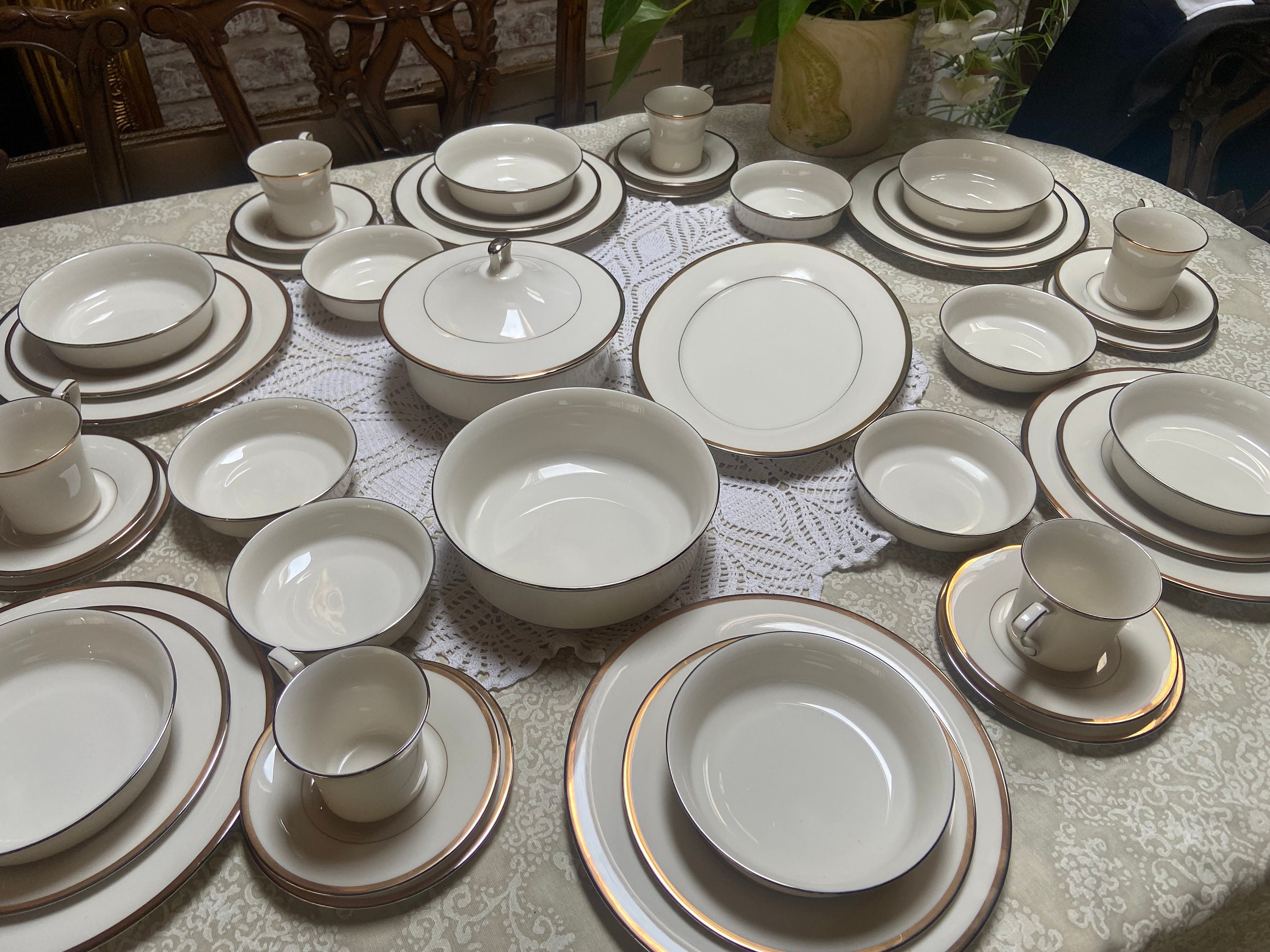 Noritake Dinner Set - Etsy