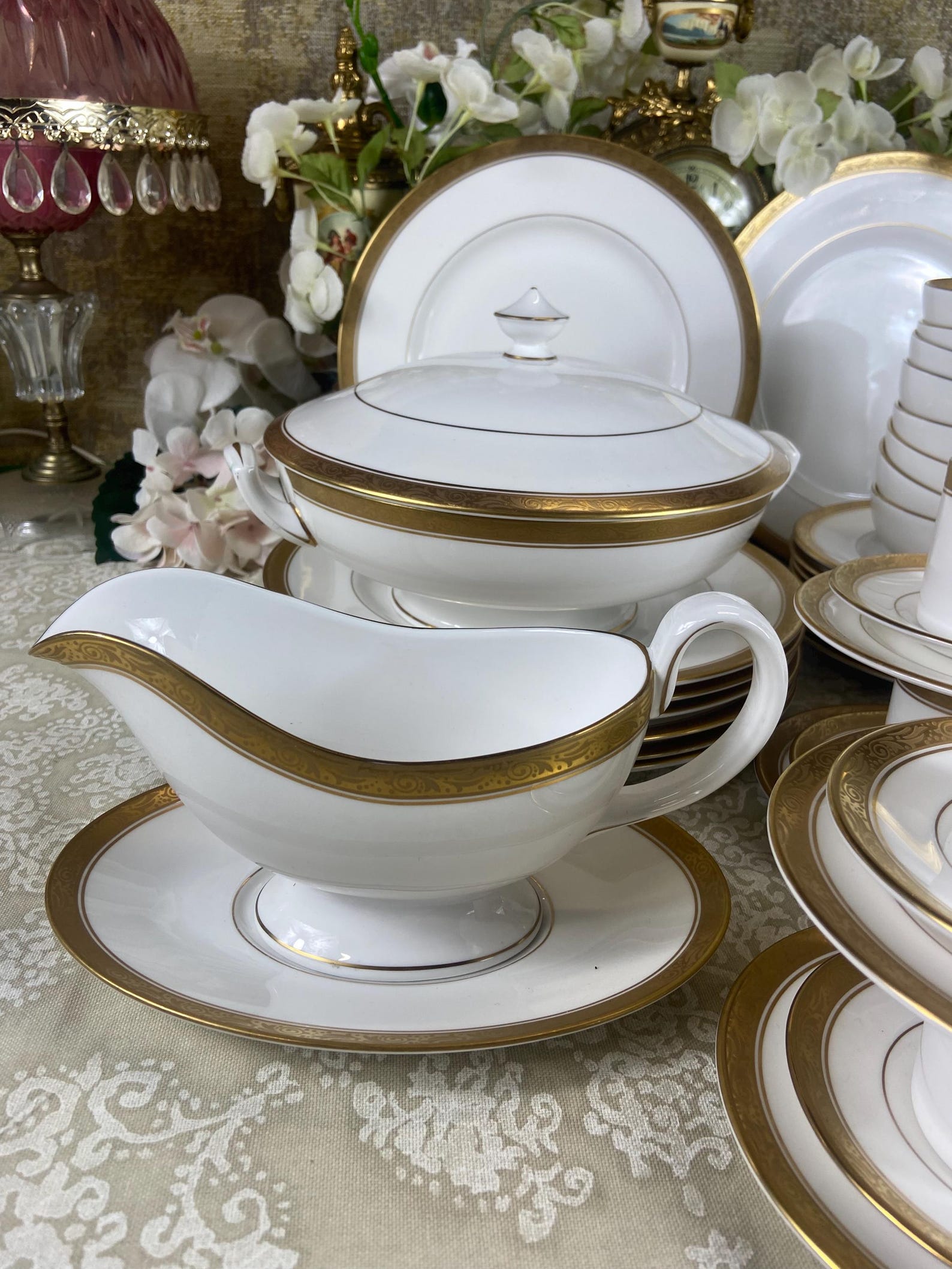 Royal Worcester Davenham Dinner Set - Etsy