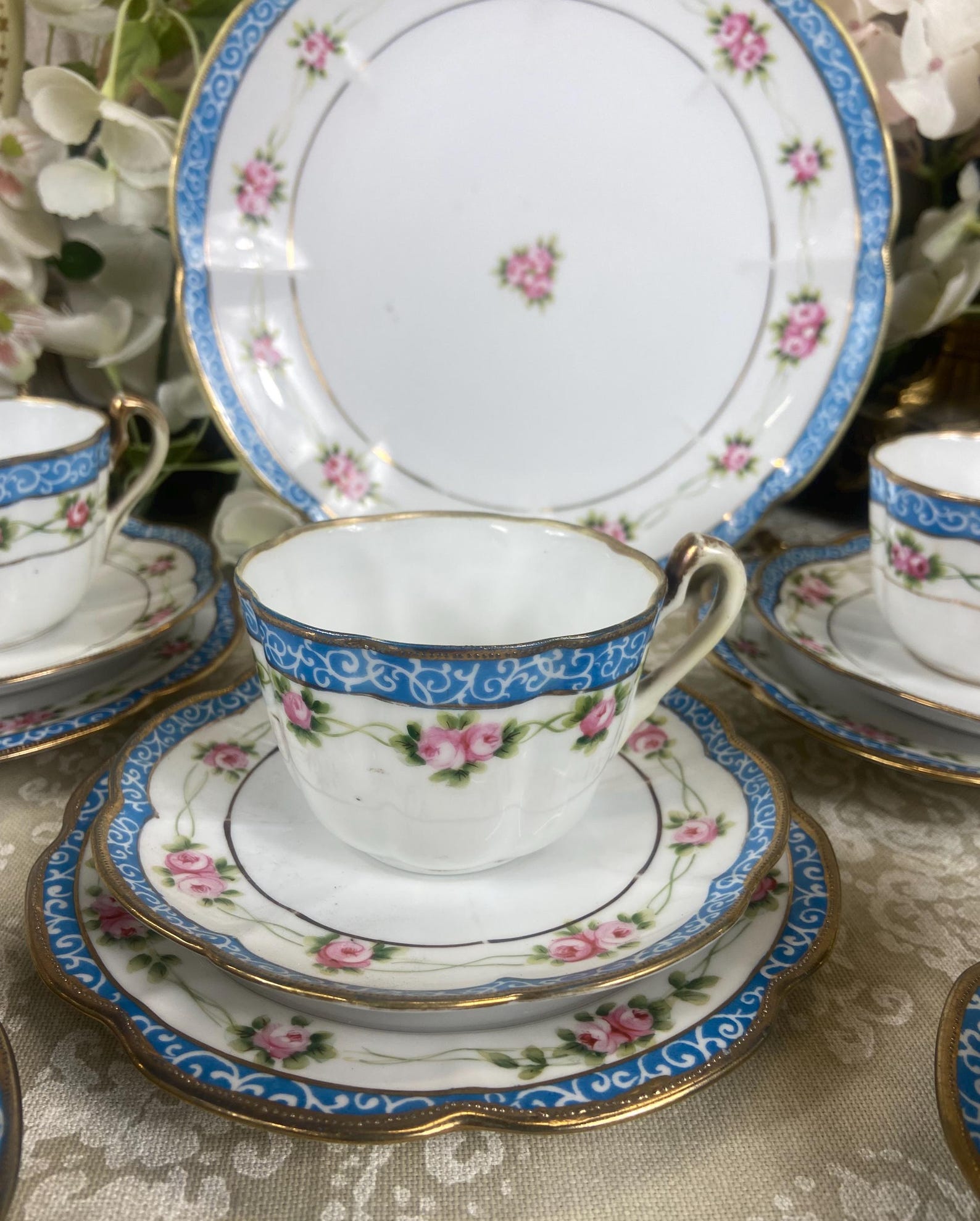 An Antique Noritake Tea Set - Etsy