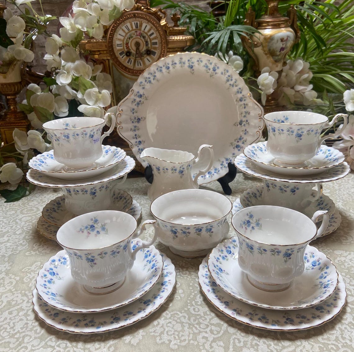 Royal Albert “memory Lane “ Tea Set - Etsy