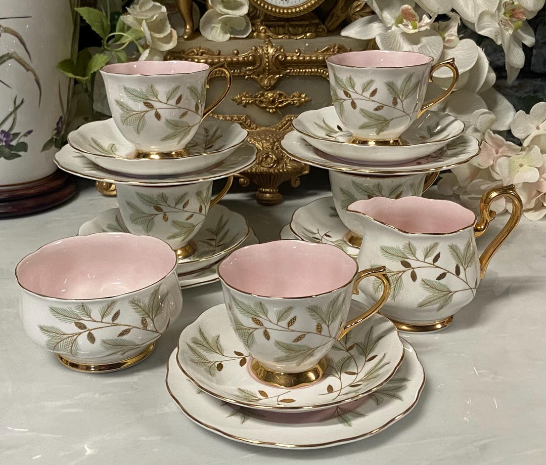 Vintage Royal Albert Braemar Tea Set - Etsy