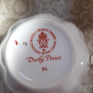 Crown Derby Posies Tea Set - Etsy