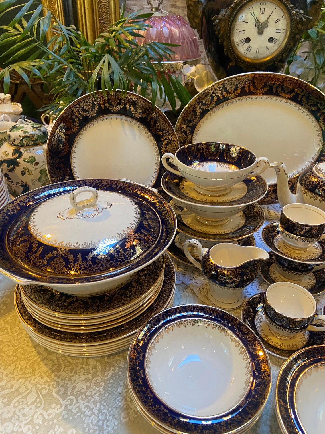 An Antique Myott Dinner Set - Etsy