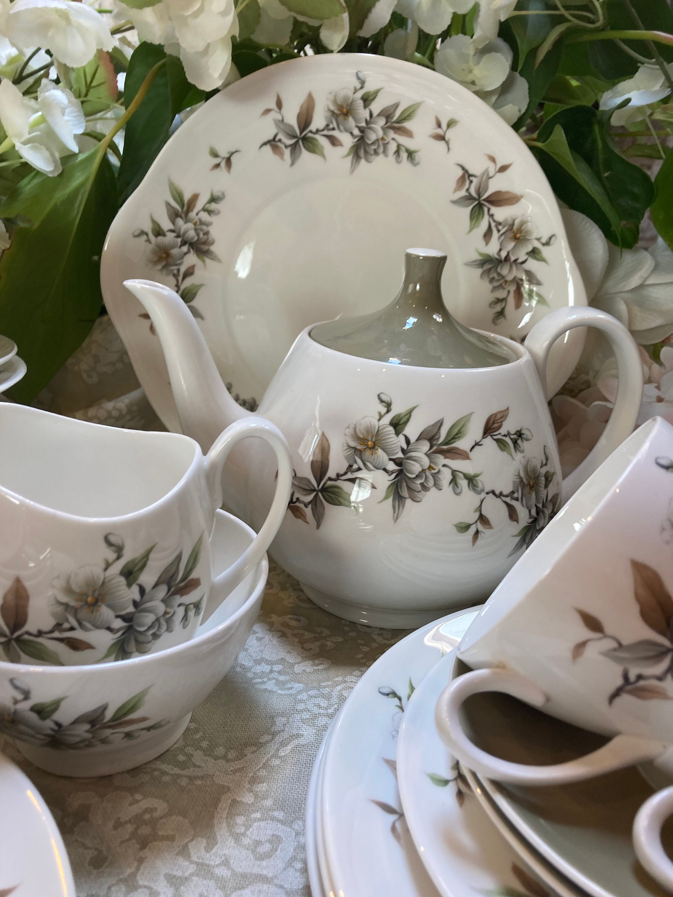Vintage Royal Adderley arcadia Tea Set - Etsy