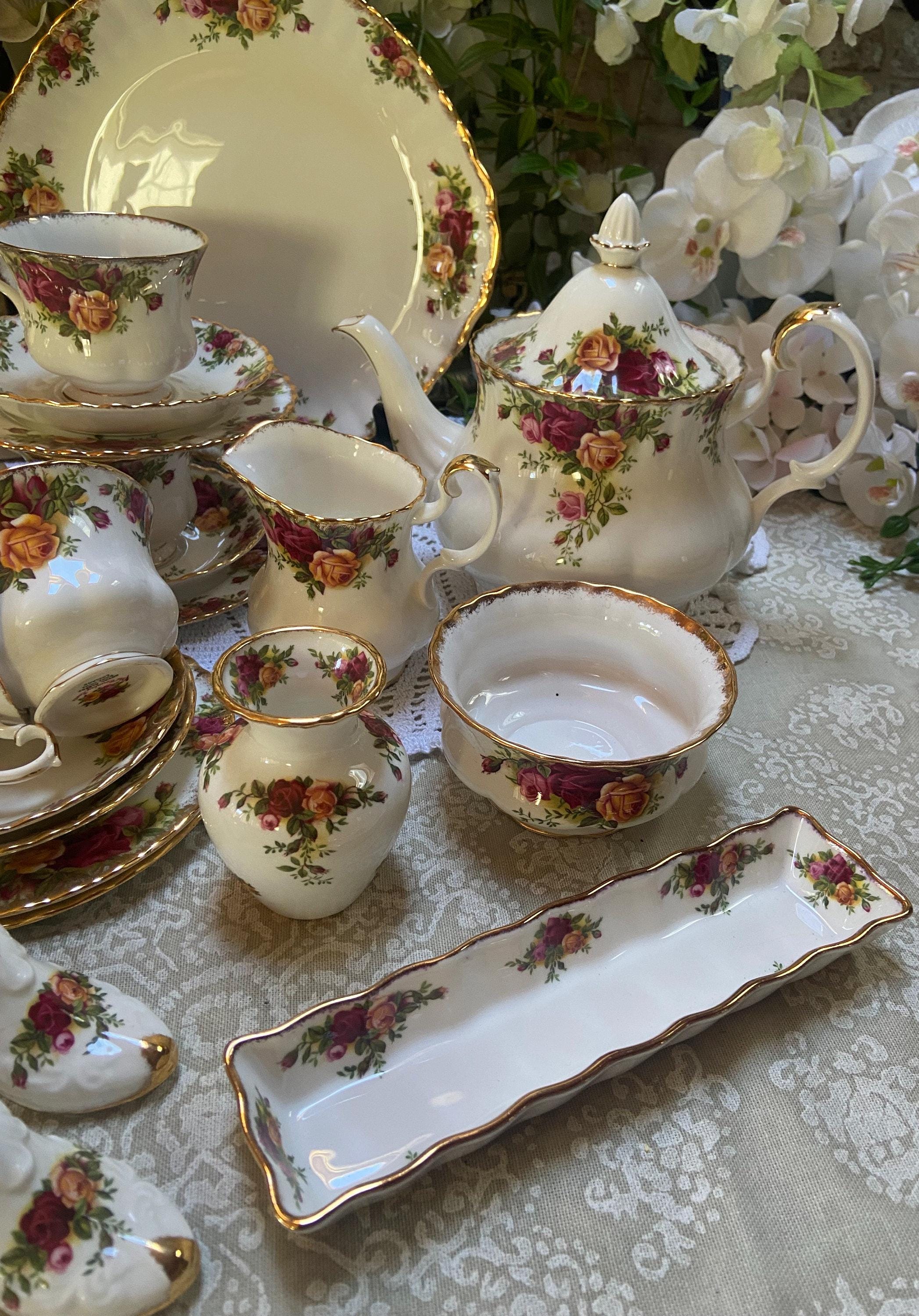 Royal Albert “old Country Roses “ Tea Set - Etsy
