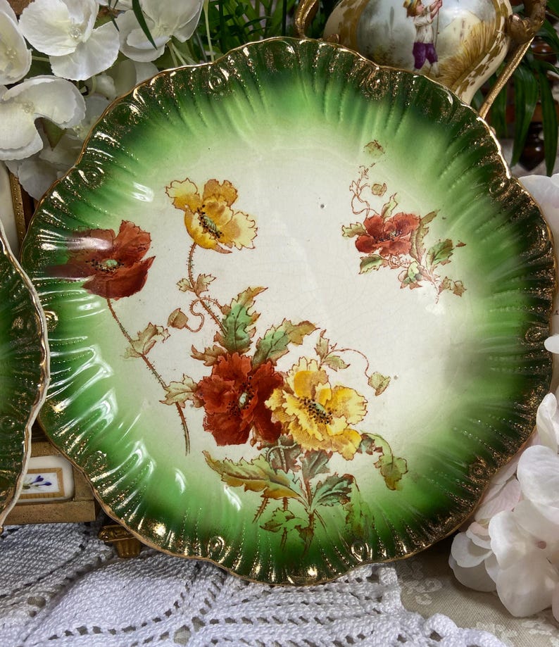 An Antique Plates - Etsy