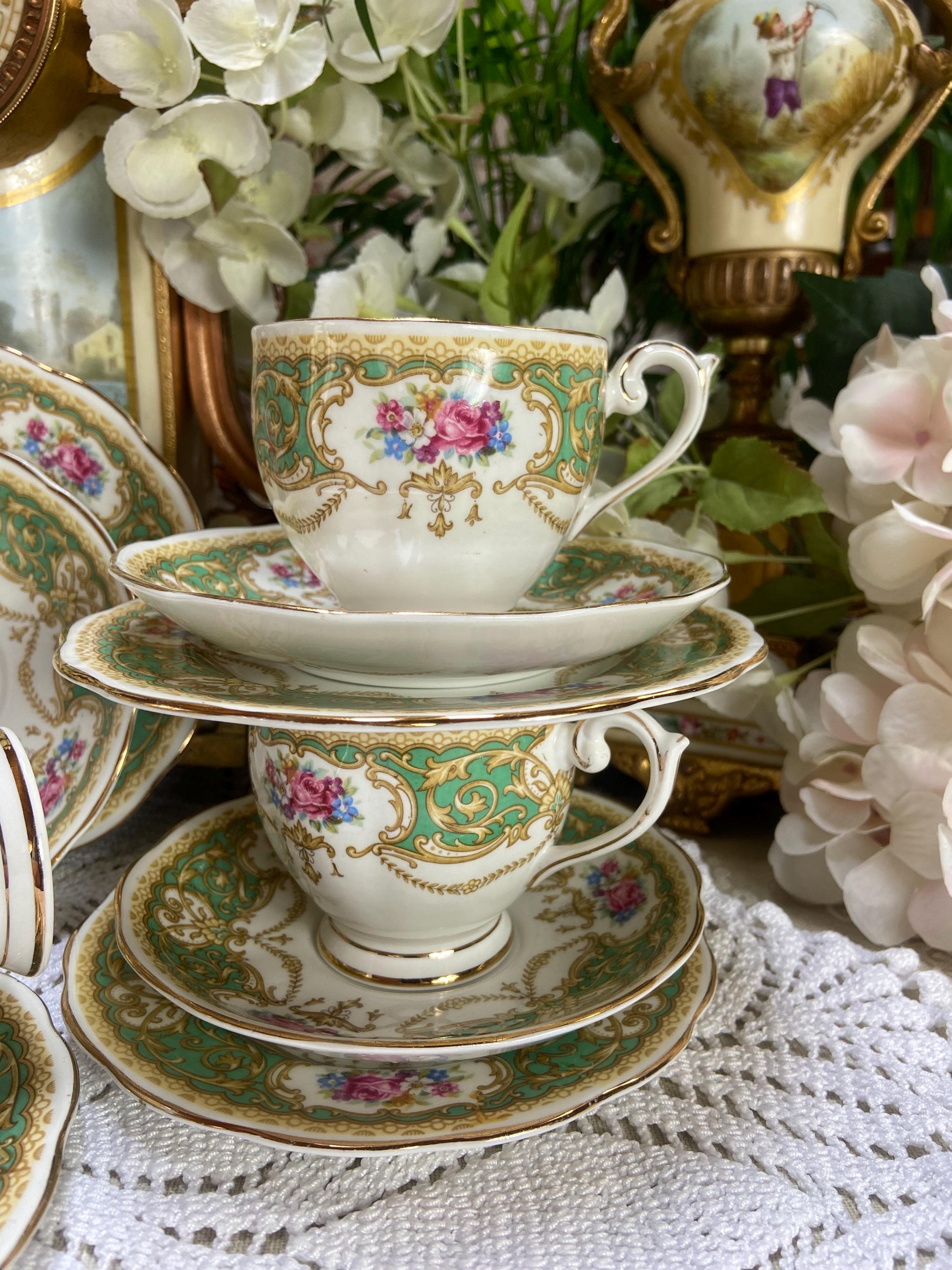 Vintage Regency Coffee Set - Etsy
