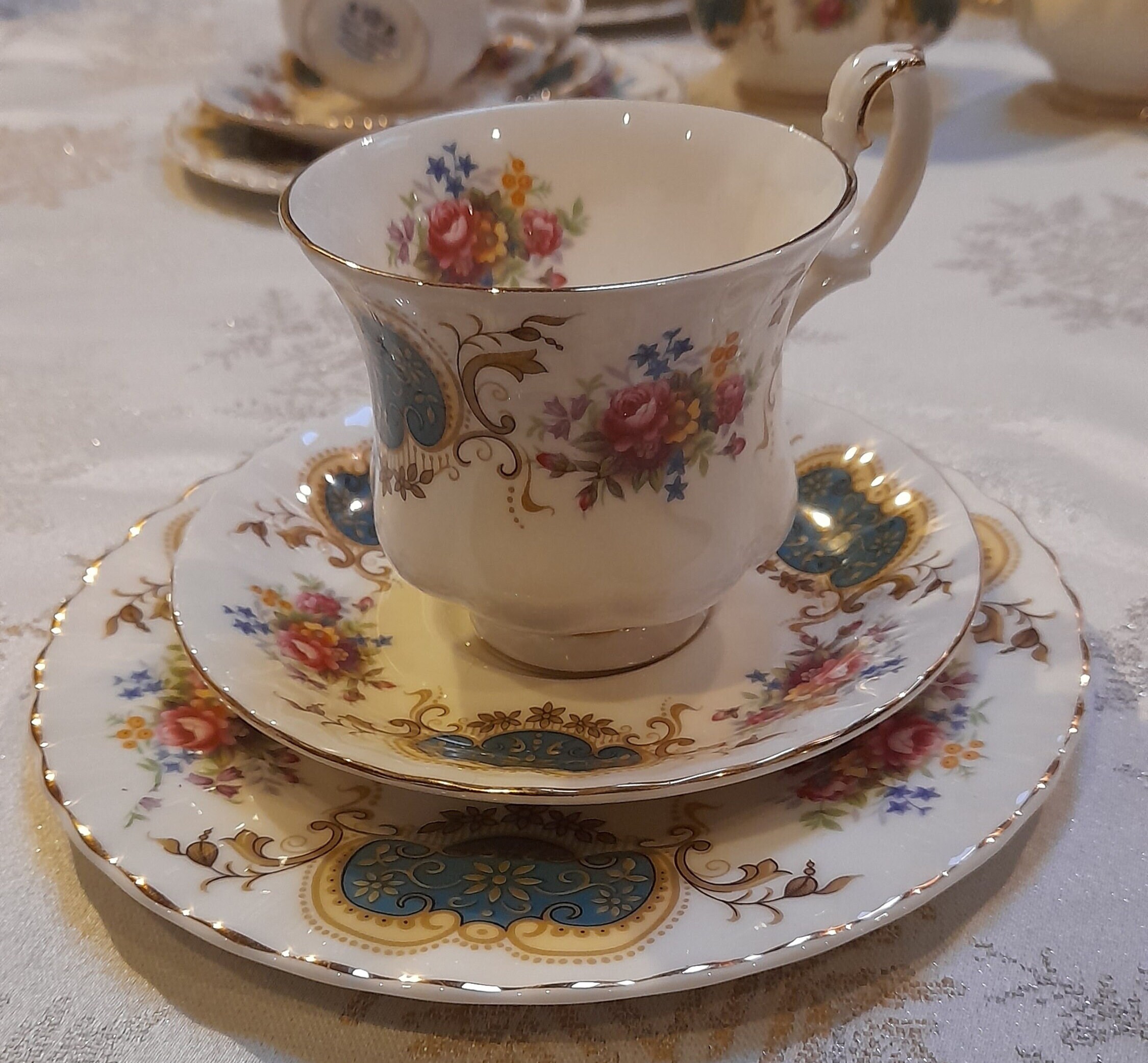 Royal Albert Berkeley Coffe Set - Etsy