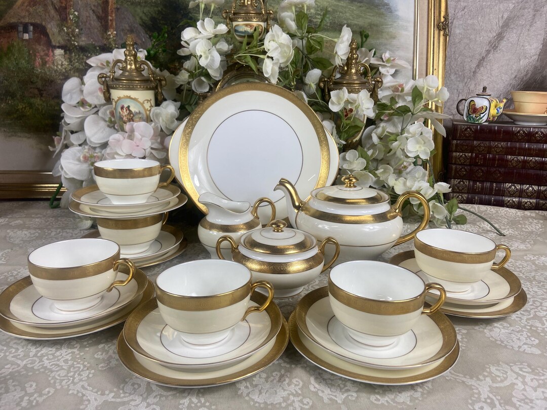 Vintage Minton Buckingham Tea Set - Etsy