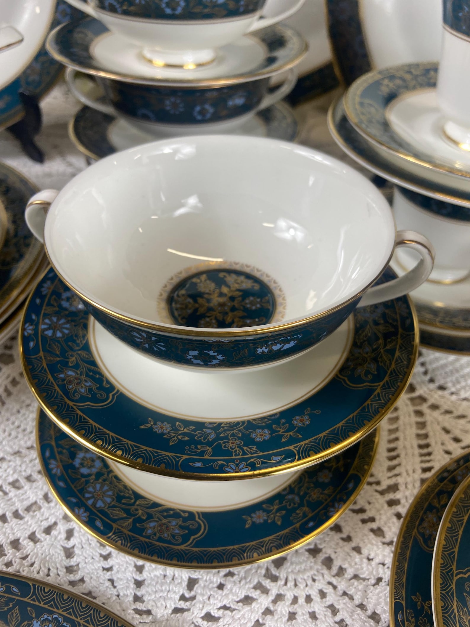 Royal Doulton Carlyle Dinner Set - Etsy
