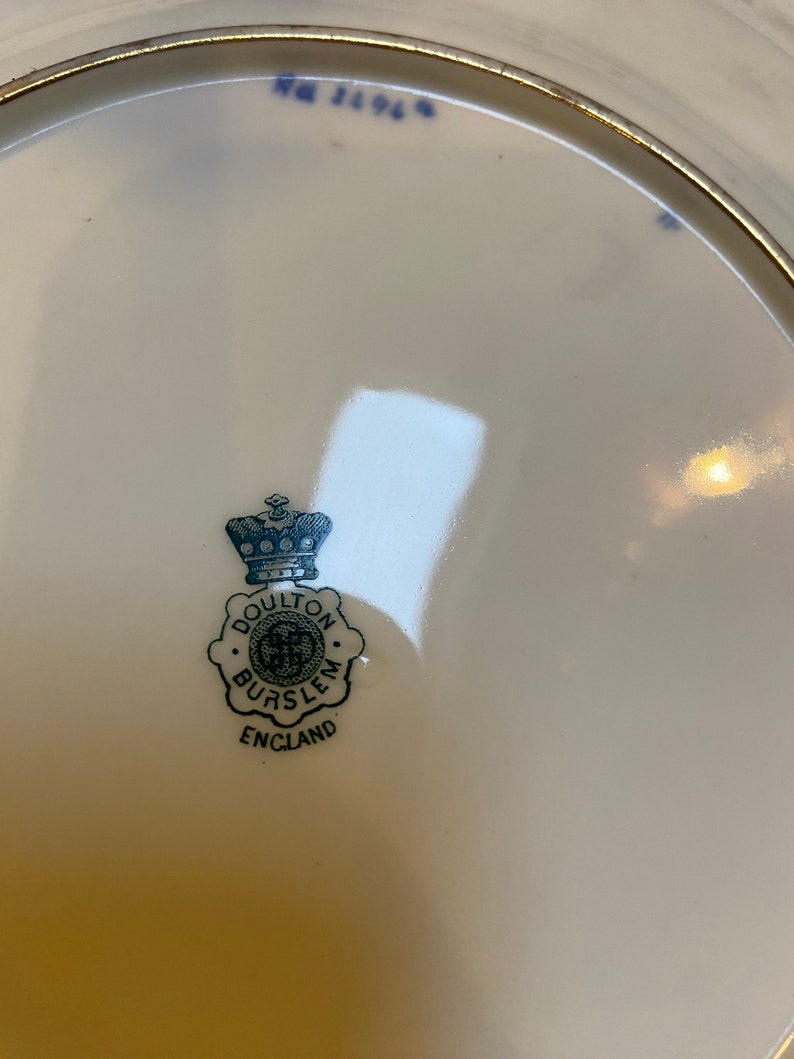 Royal Doulton “burslem “ Plate - Etsy