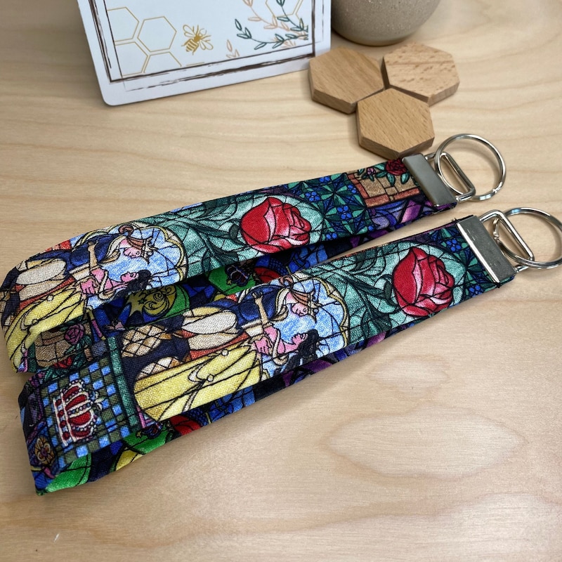 Fabric Keychains - Etsy