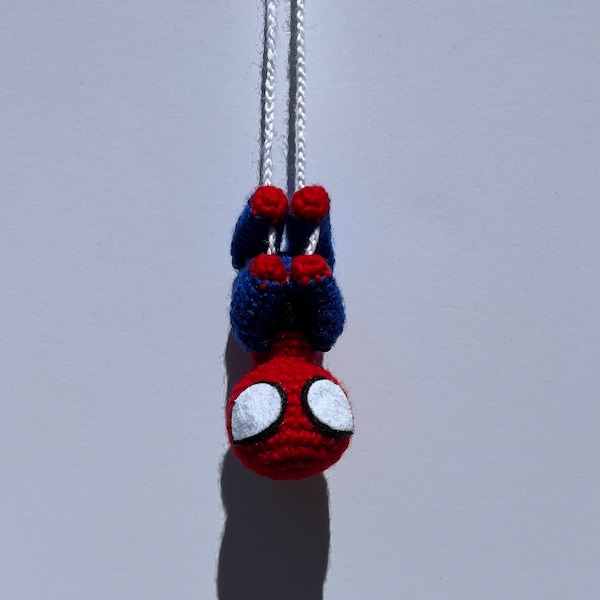 Spiderman Car Hanging Crochet Pattern - Etsy