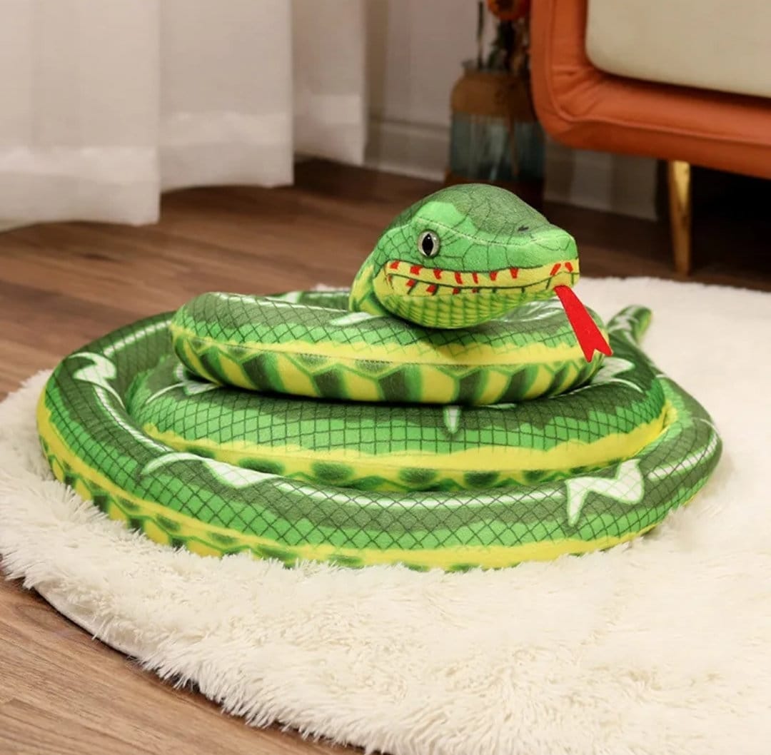 Giant Snake Plush Stuffed Animal Toys Gift for Kids Big - Etsy