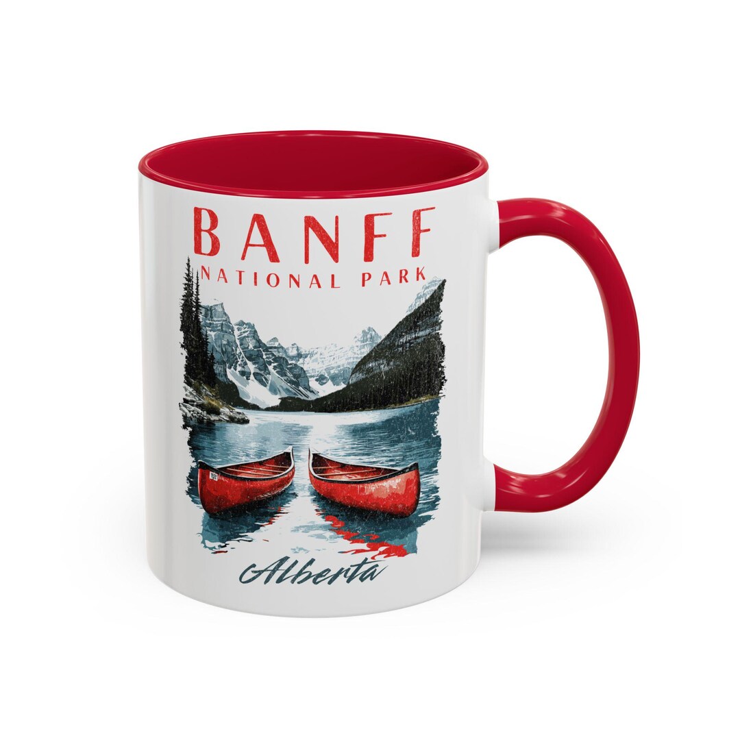 Vibrant Banff National Park, Alberta Canada Design, Great for Campers ...