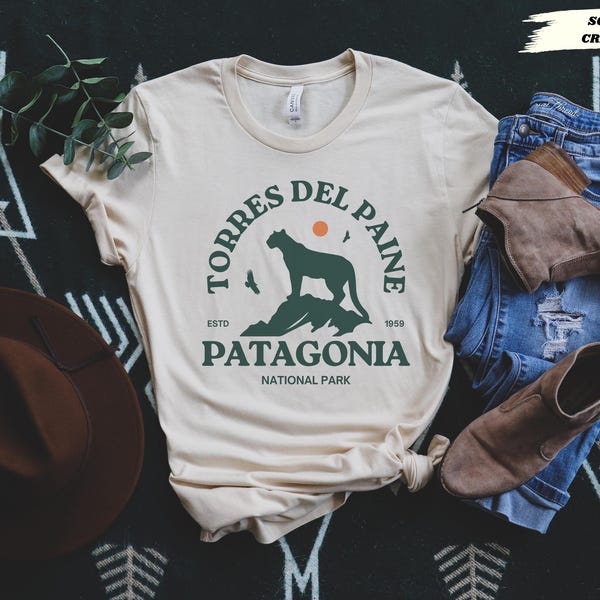 Patagonia Tshirt Design - Etsy