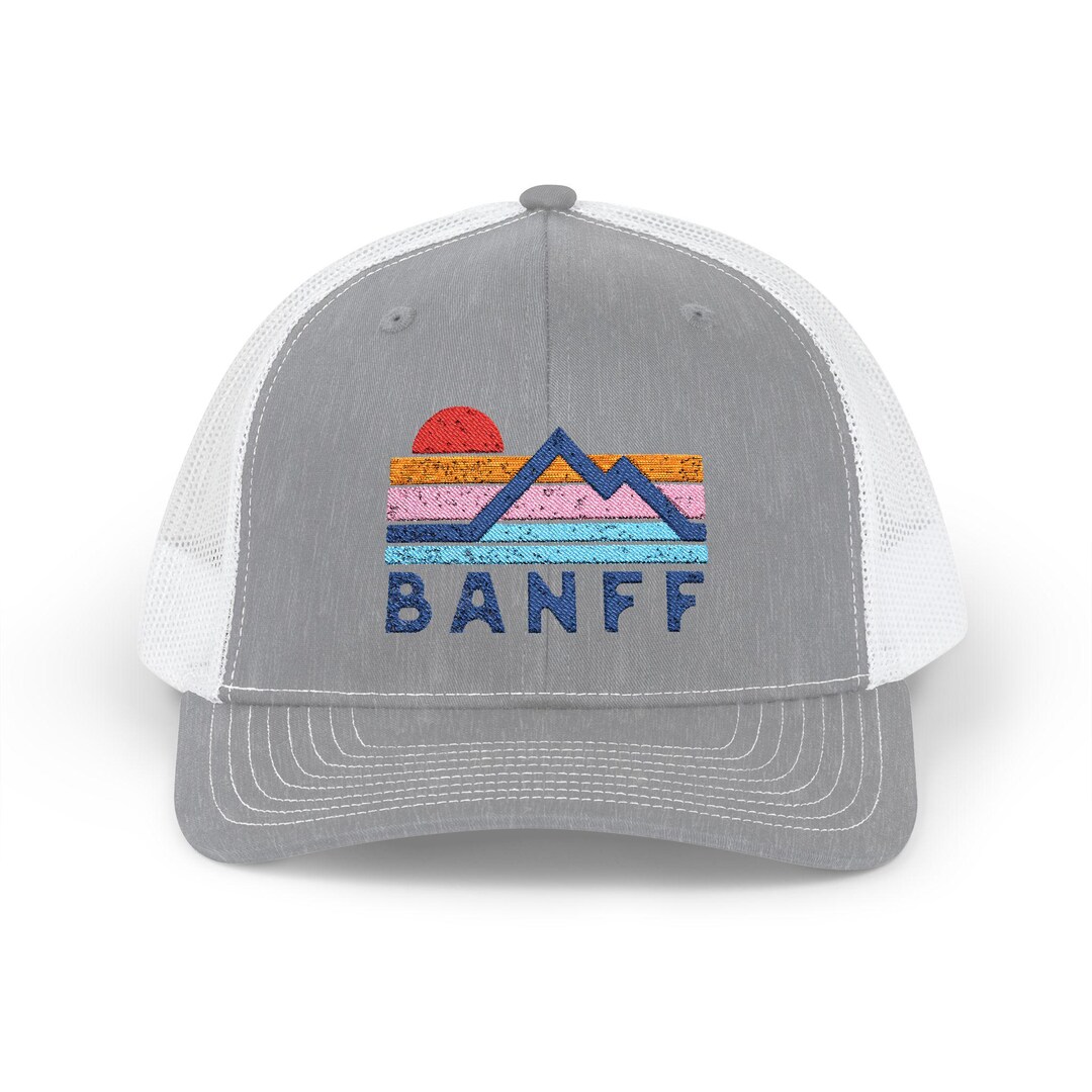 Vintage Banff Trucker Hat | Distressed Snapback | Retro National Park ...