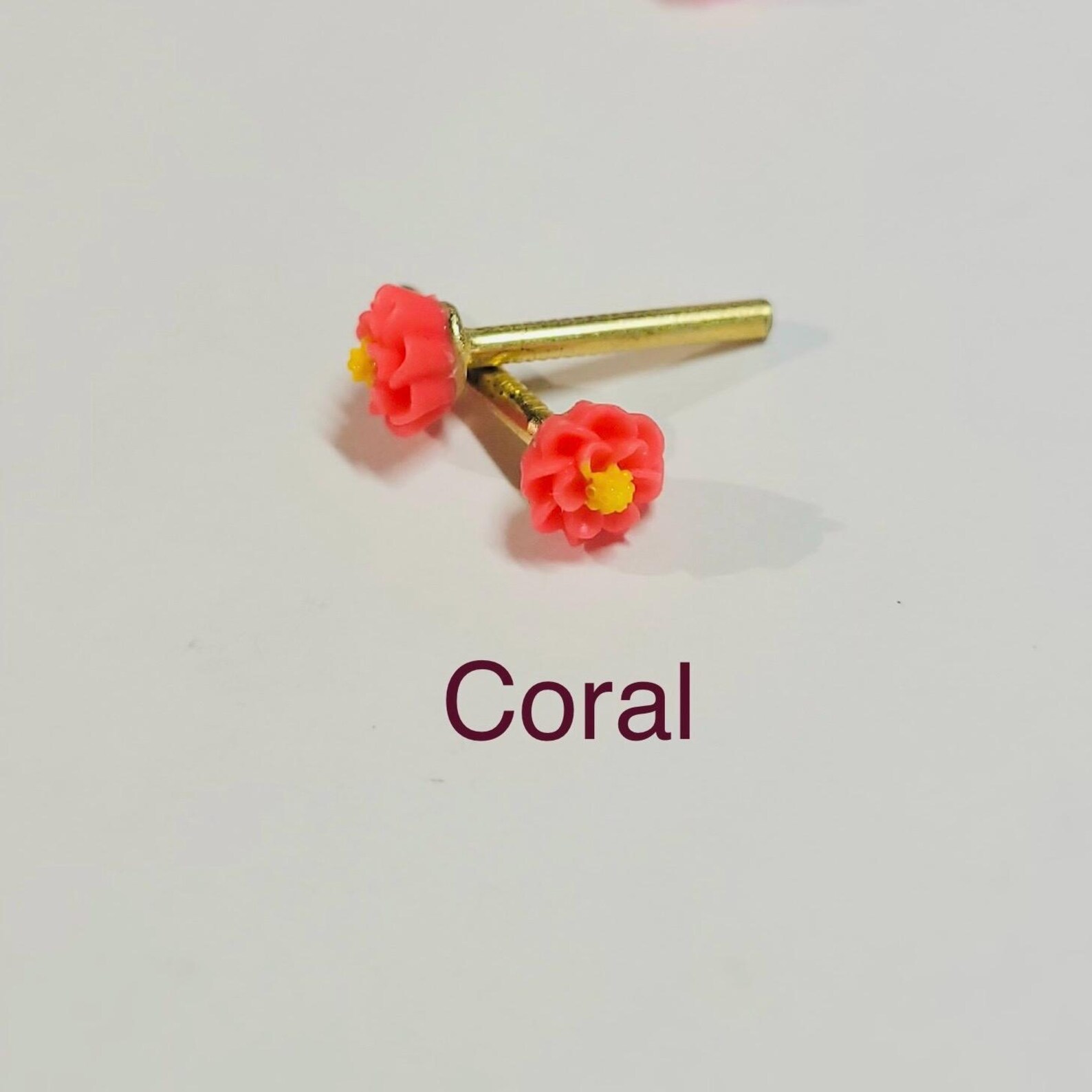 Fashion Flower Studs | Earring Posts for 18 Inch Dolls: American Girl ...