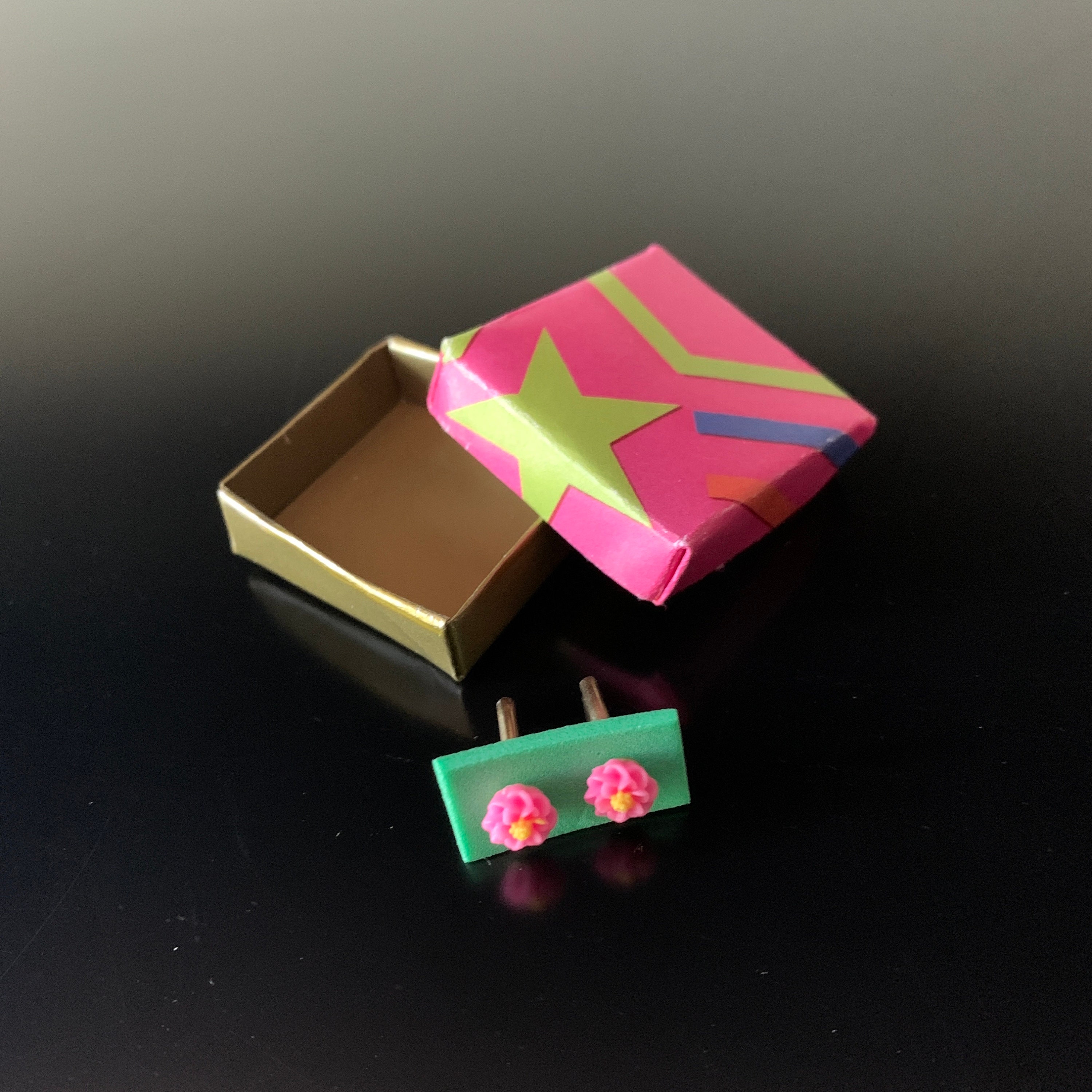 Fashion Flower Studs | Earring Posts for 18 Inch Dolls: American Girl ...
